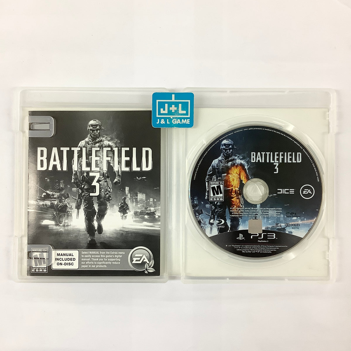Battlefield 3 - (PS3) PlayStation 3 [Pre-Owned] | J&L Game