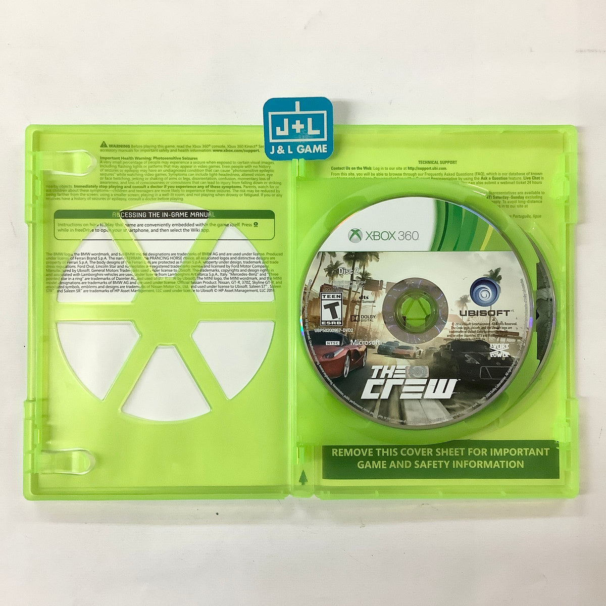 The Crew - Xbox 360 [Pre-Owned] | J&L Game
