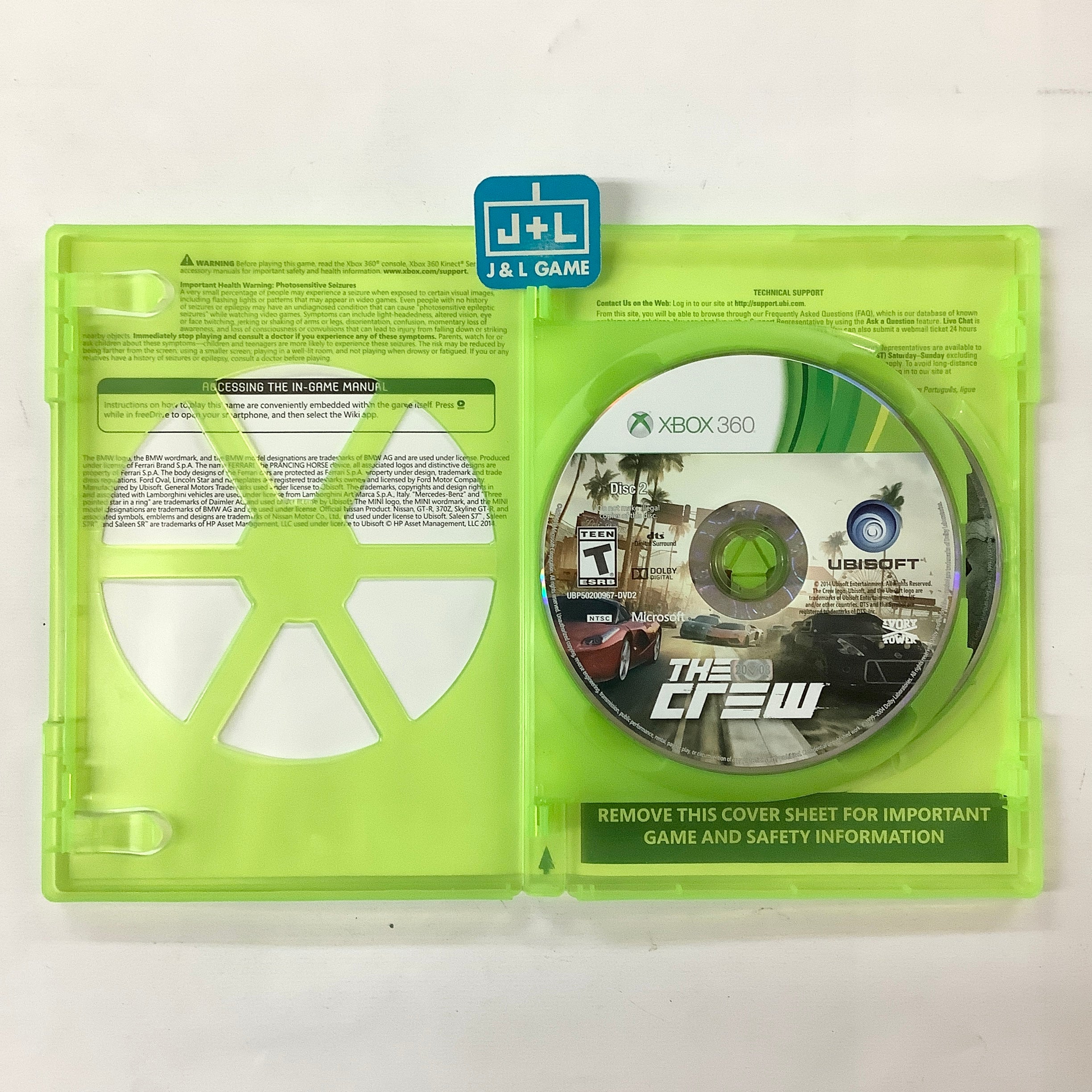 The Crew - Xbox 360 [Pre-Owned] | J&L Game