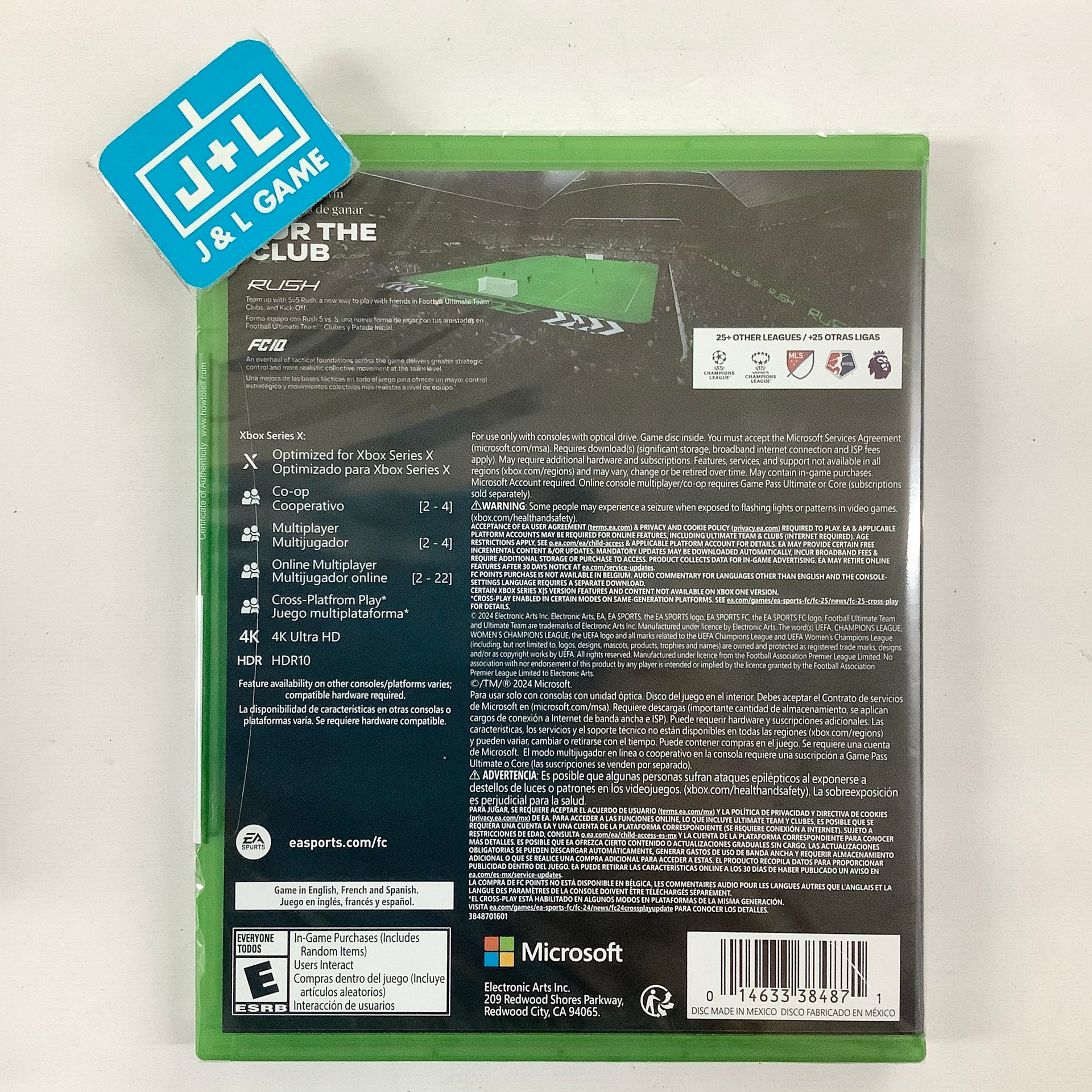 EA SPORTS FC 25 - (XSX) Xbox Series X | J&L Game