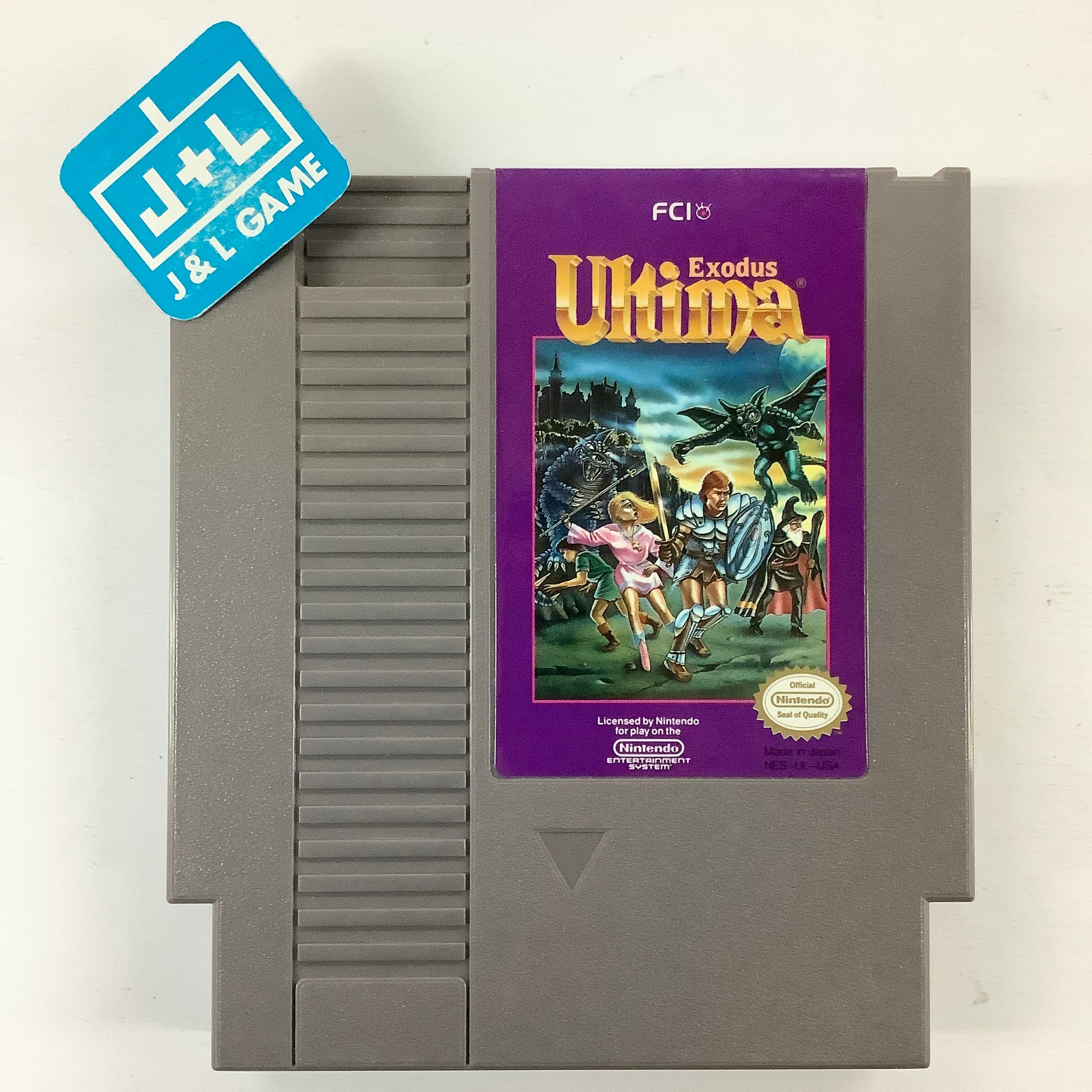 Ultima: Exodus - (NES) Nintendo Entertainment System [Pre-Owned] | J&L Game