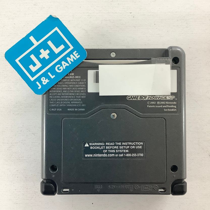 Nintendo Game Boy Advance SP Console AGS - 101 (Graphite) - (GBA) Game ...