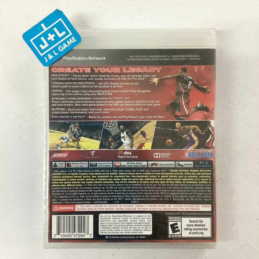 NBA 2K14 - (PS3) PlayStation 3 | J&L Game