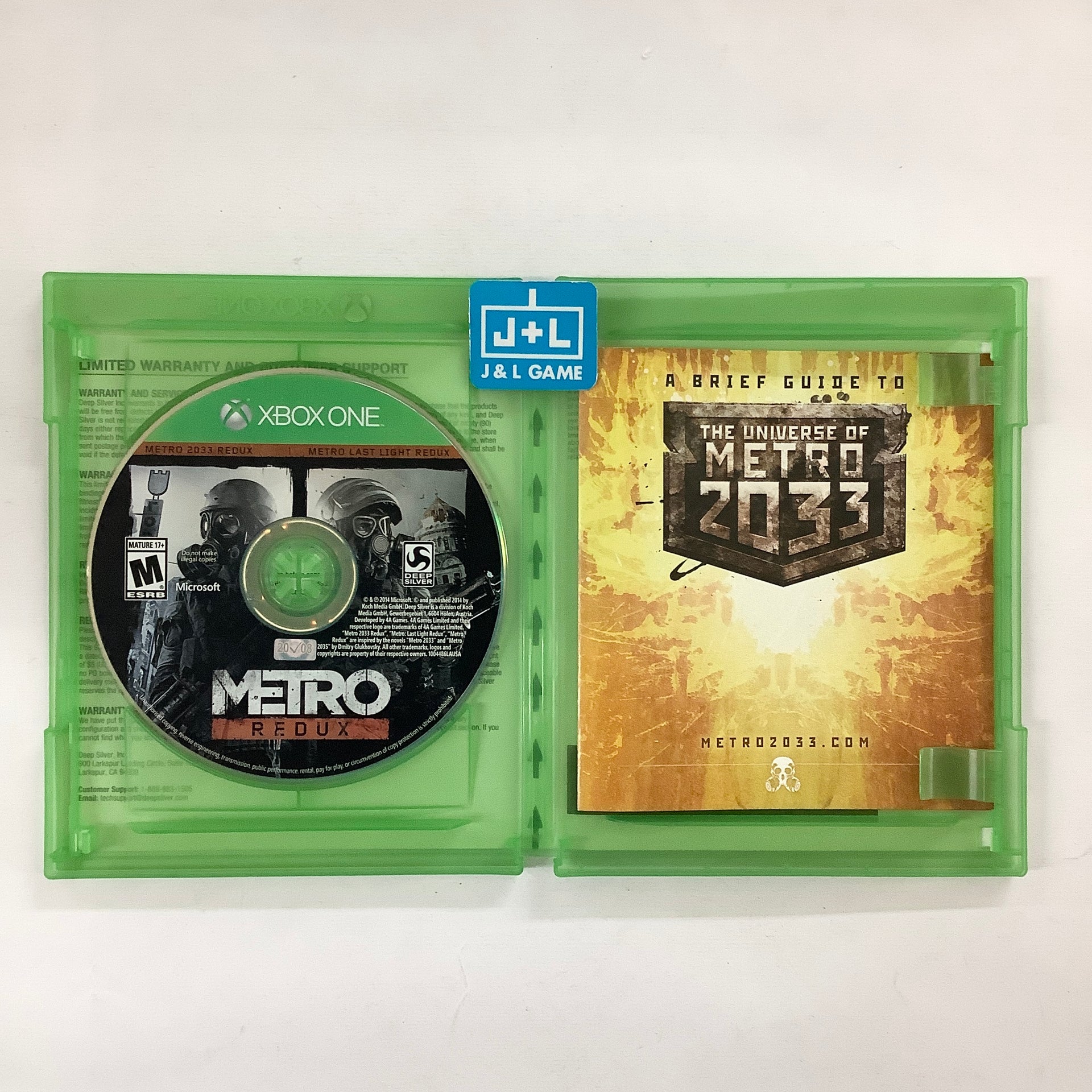 Metro Redux - (XB1) Xbox One [Pre-Owned] | J&L Game