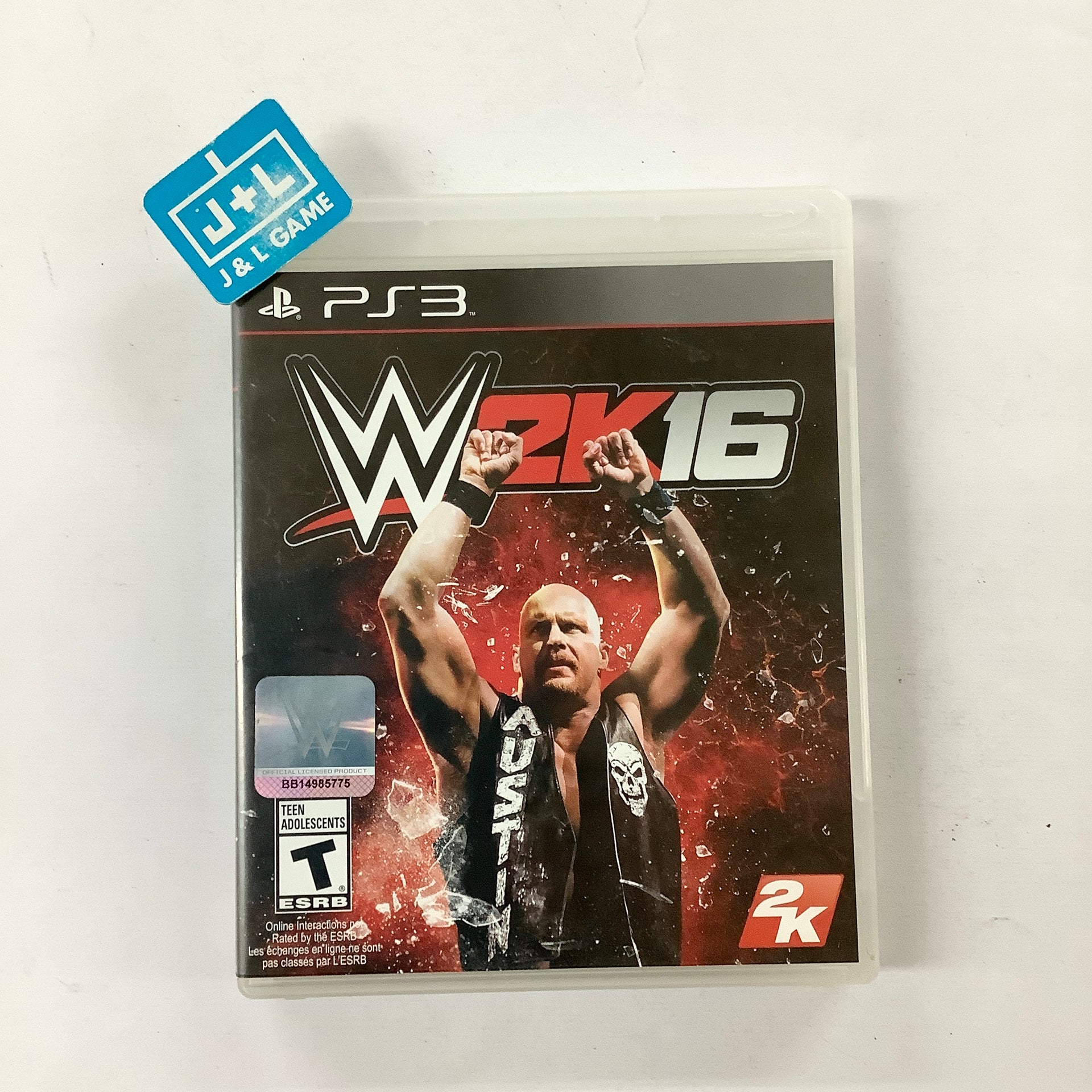 WWE 2K16 - (PS3) PlayStation 3 [Pre-Owned] | J&L Game