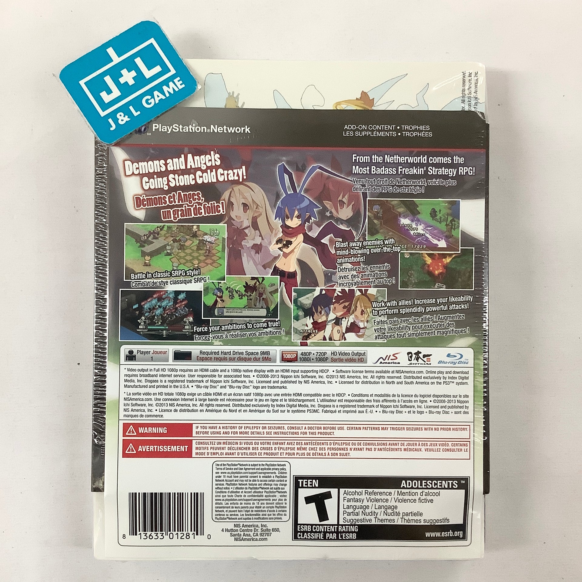 Disgaea D2: A Brighter Darkness - (PS3) PlayStation 3 | J&L Game