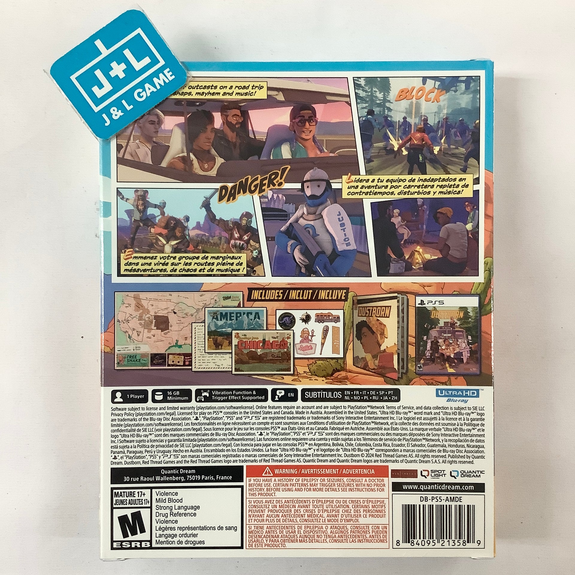 Dustborn (Limited Retail Edition) - (PS5) PlayStation 5 | J&L Game