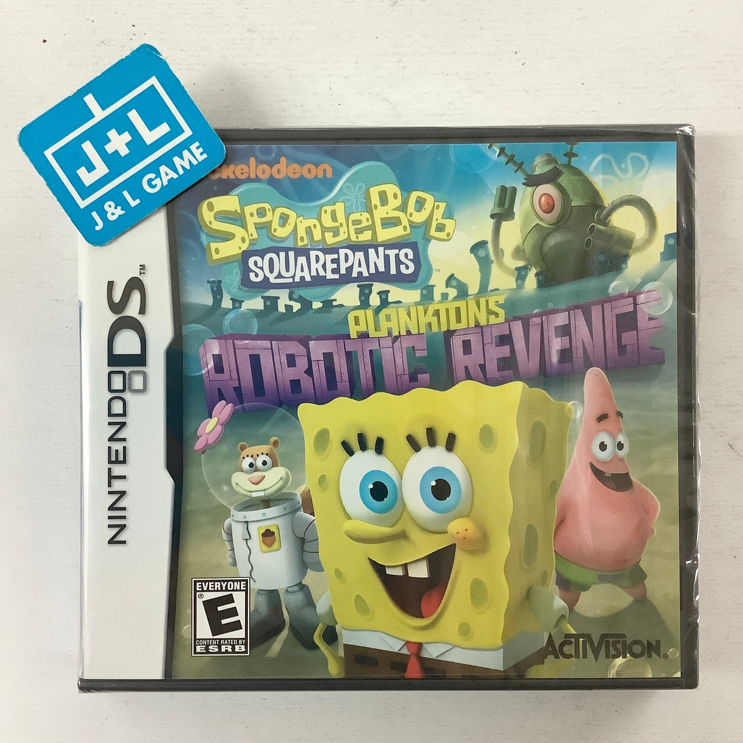 SpongeBob SquarePants: Plankton's Robotic Revenge - (NDS) Nintendo DS ...