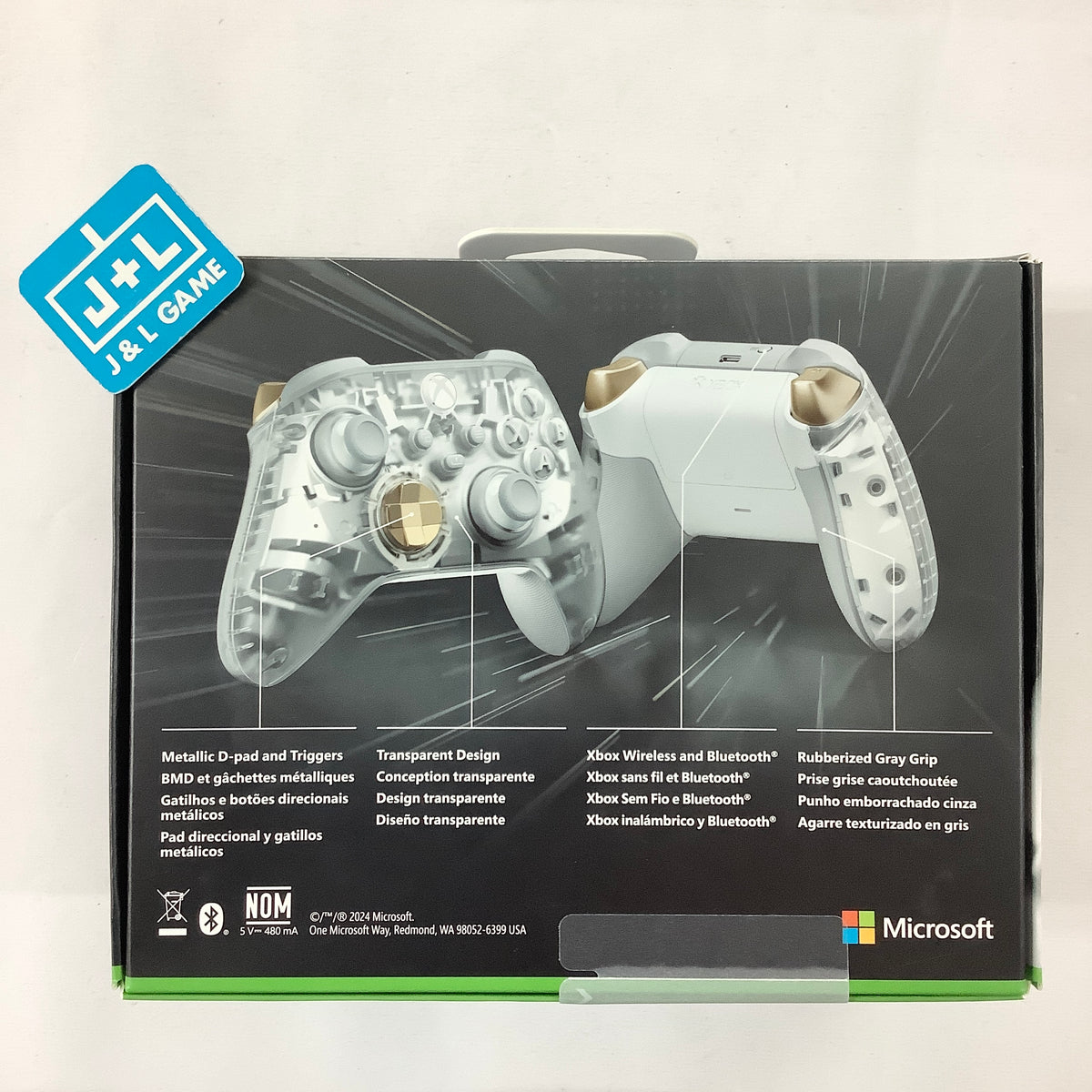 Microsoft Xbox Series X Wireless Controller (Ghost Cipher Special Edit ...