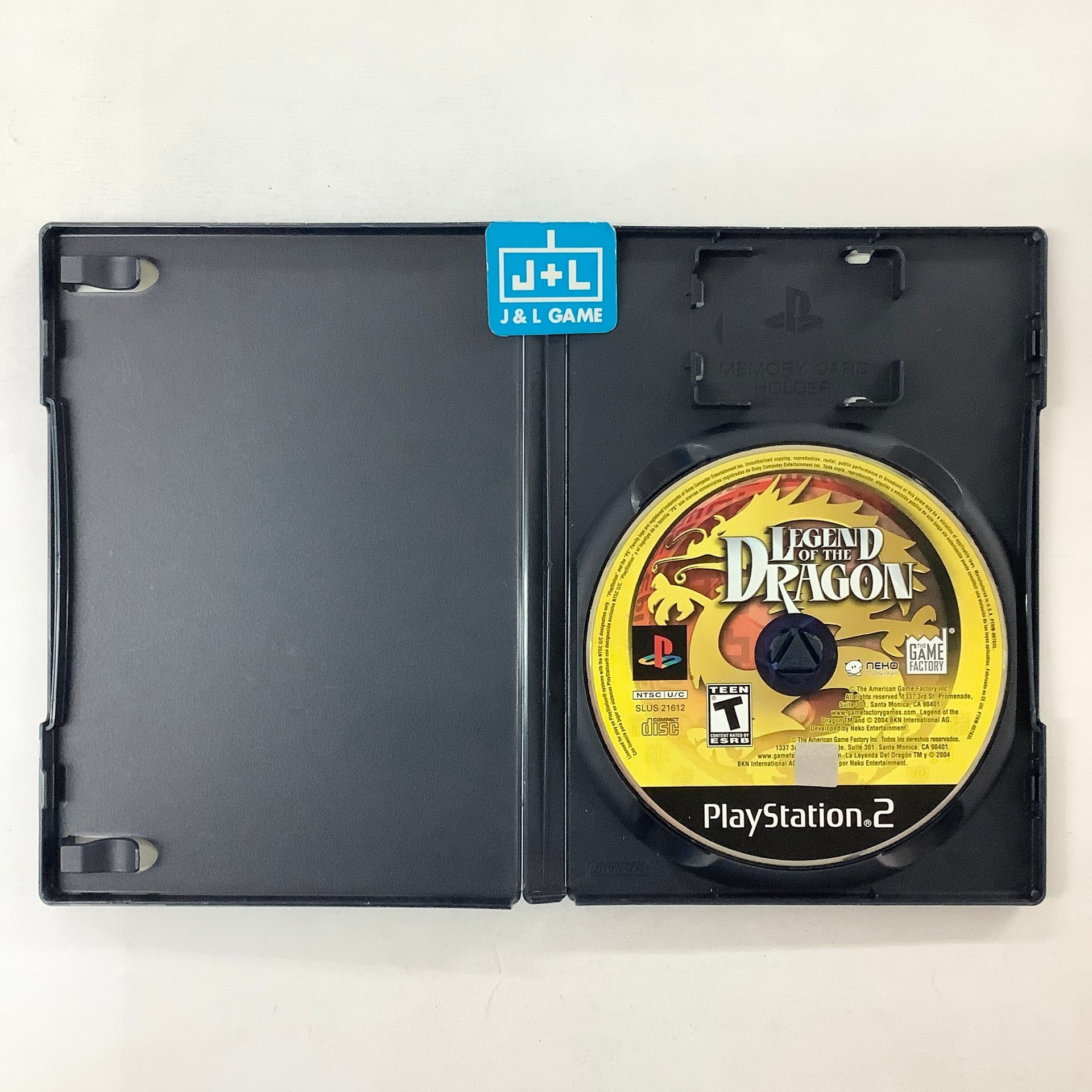Legend of the Dragon - (PS2) PlayStation 2 [Pre-Owned] | J&L Game