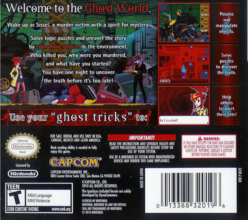 Ghost Trick: Phantom Detective - (NDS) Nintendo DS [Pre-Owned] | J&L Game