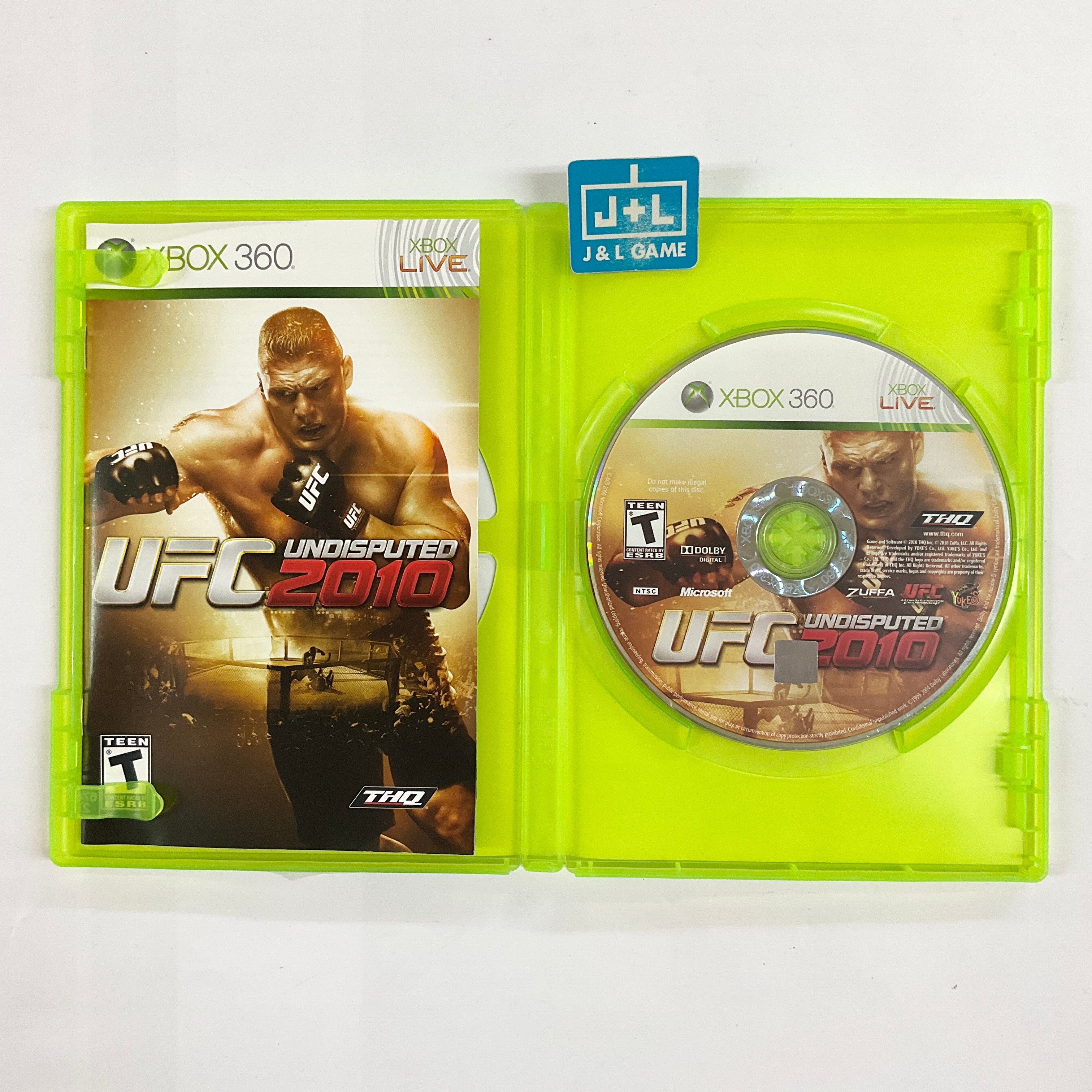 UFC Undisputed 2010 - Xbox 360 [Pre-Owned] | J&L Game