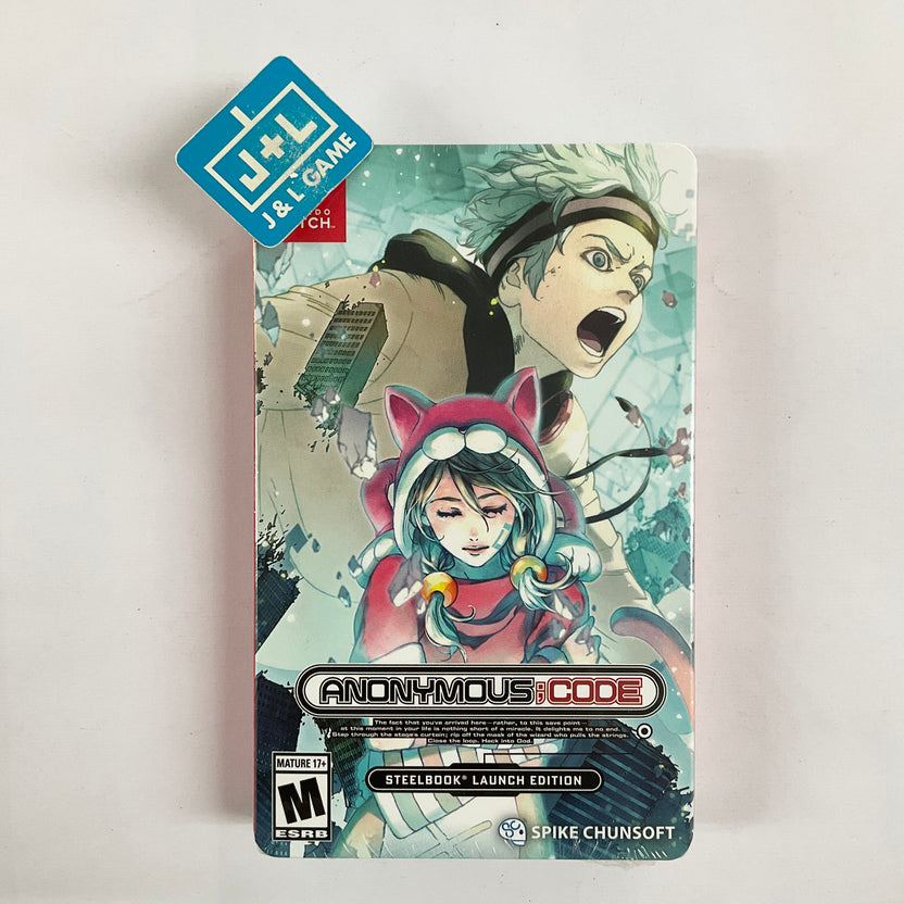Anonymous;Code (SteelBook Launch Edition) - (NSW) Nintendo Switch | J&L ...