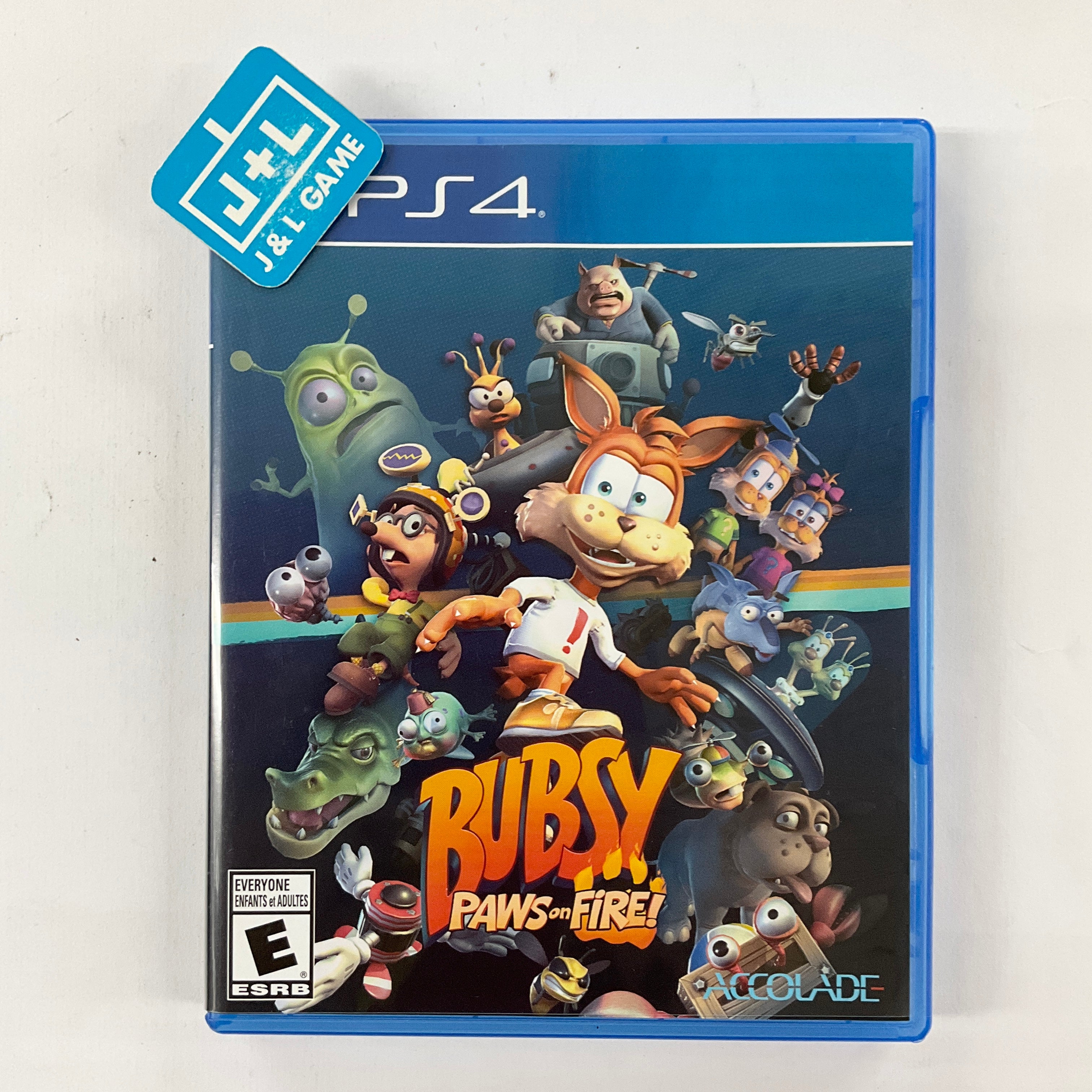 Bubsy: Paws on Fire - (PS4) PlayStation 4 [Pre-Owned] | J&L Game