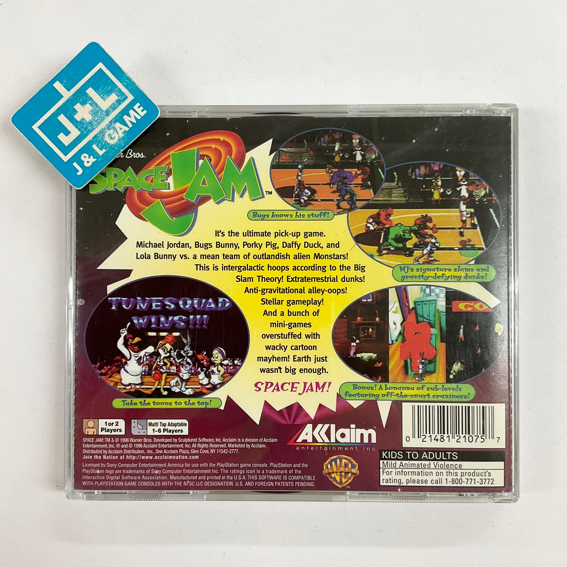 Space Jam - (PS1) PlayStation 1 [Pre-Owned] | J&L Game