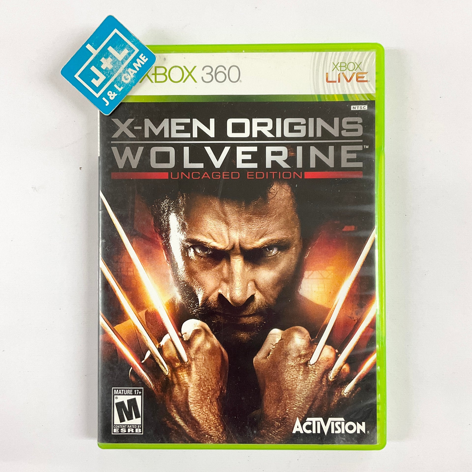 X-Men Origins: Wolverine (Uncaged Edition) - Xbox 360 [Pre-Owned] | J&L ...