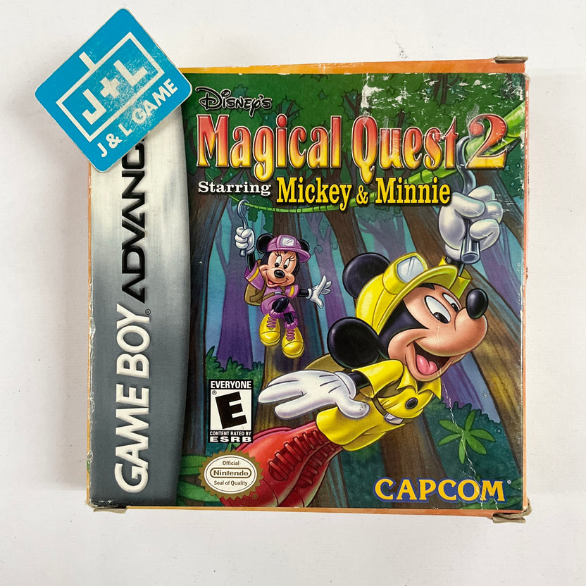 Disney's Magical Quest 2 Starring Mickey and Minnie - (GBA) Game Boy A ...