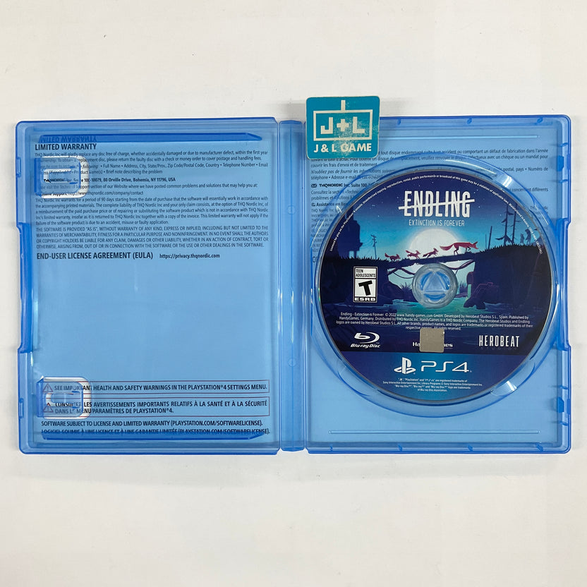 Endling: Extinction is Forever - (PS4) PlayStation 4 [Pre-Owned] | J&L Game