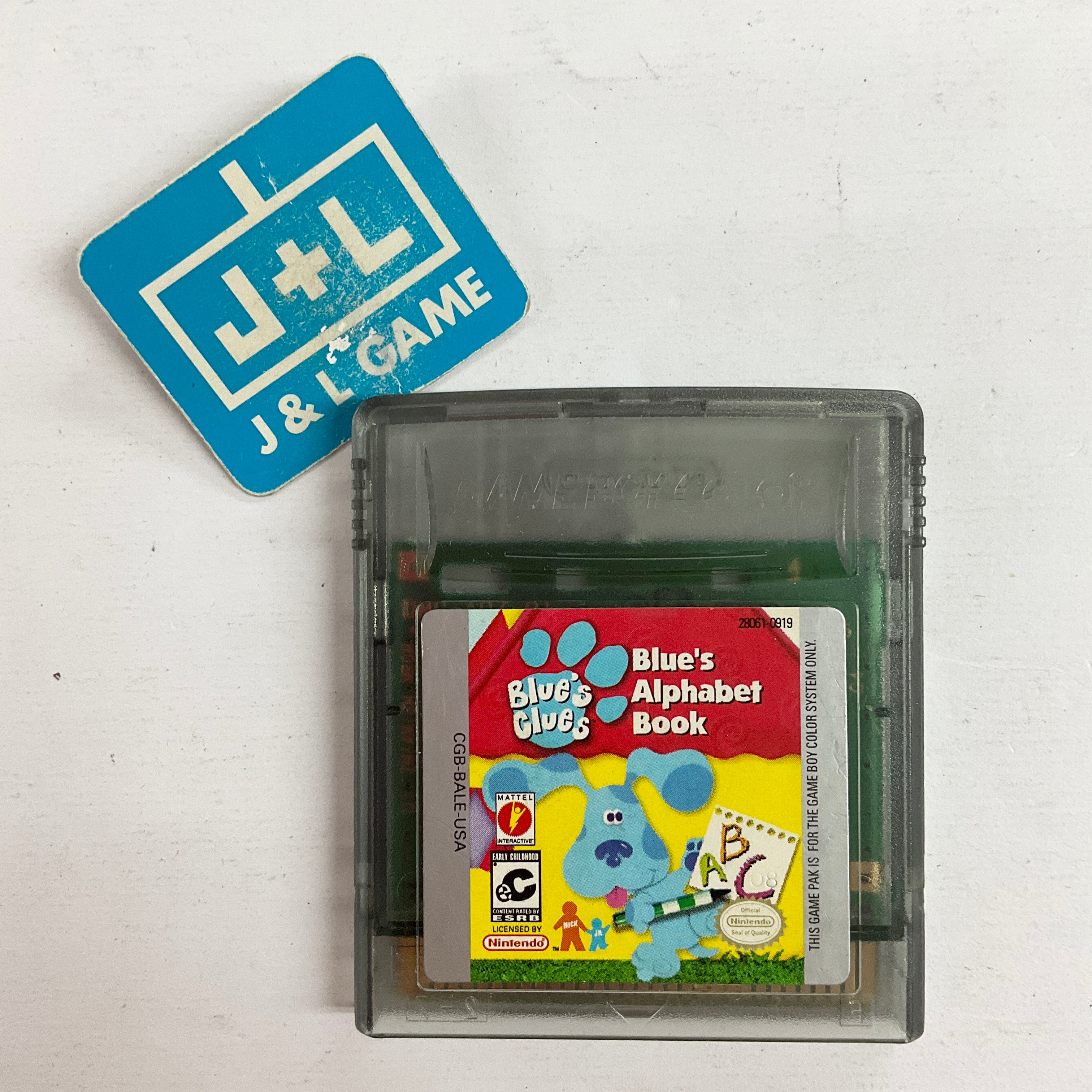 Blue's Clues: Blue's Alphabet Book - (GBC) Game Boy Color [Pre-Owned ...