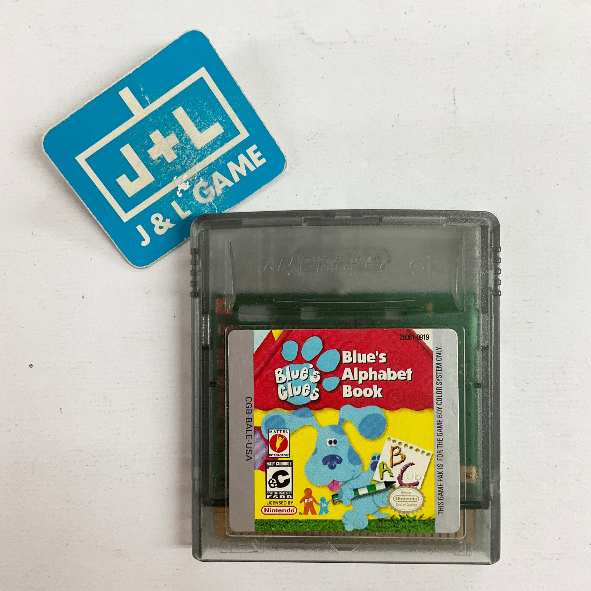 Blue's Clues: Blue's Alphabet Book - (GBC) Game Boy Color [Pre-Owned ...
