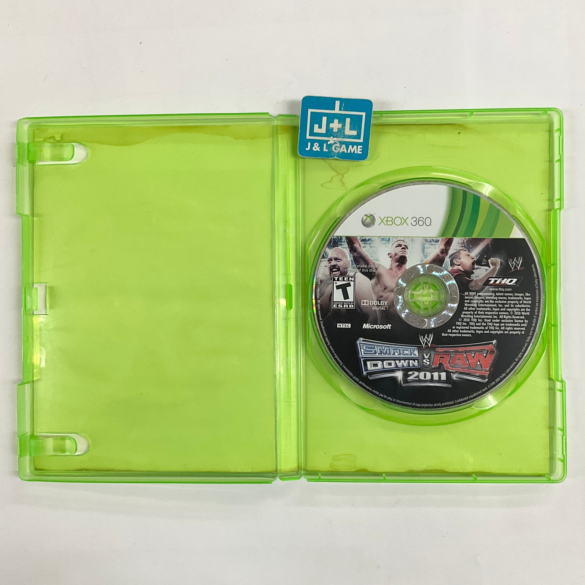 WWE SmackDown vs. Raw 2011 - Xbox 360 [Pre-Owned] | J&L Game