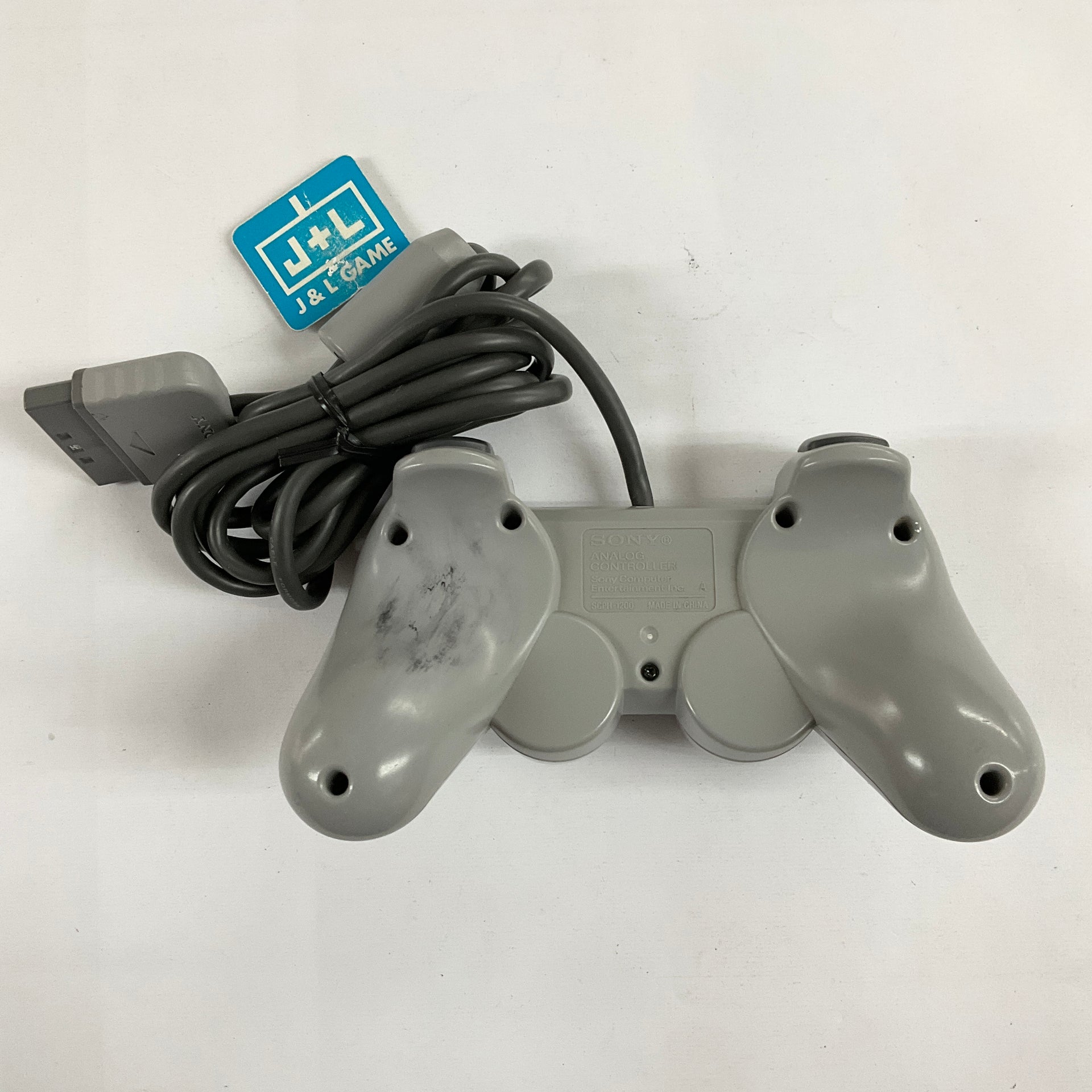 Sony Playstation Dual Analog Controller (Gray) - (PS1) PlayStation 1 ...