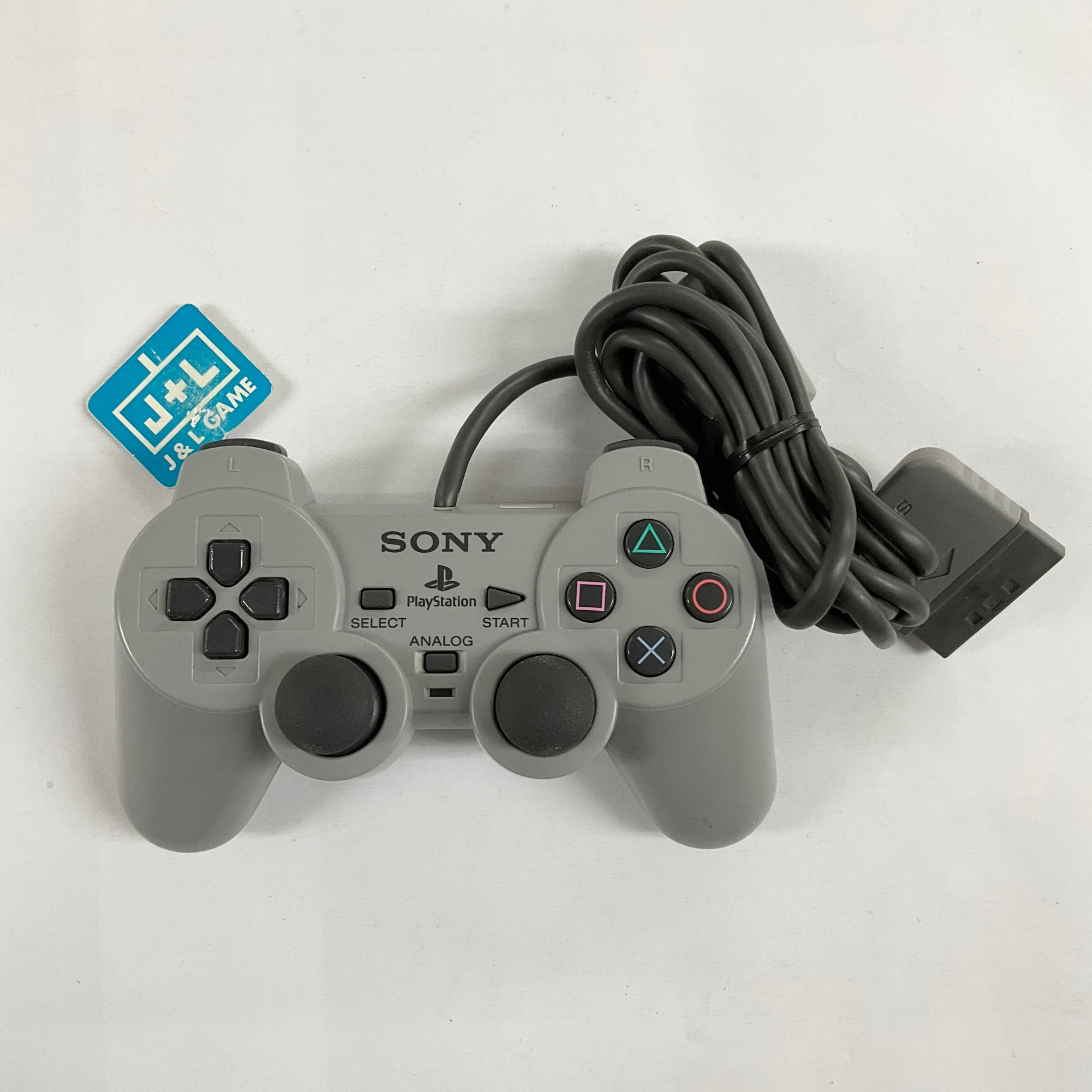 Sony Playstation Dual Analog Controller (Gray) - (PS1) PlayStation 1 ...