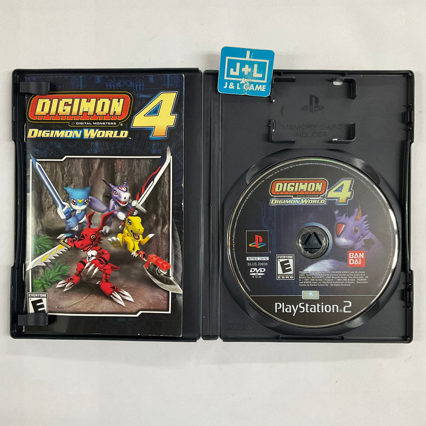 Digimon World 4 - (PS2) Playstation 2 [Pre-Owned] | J&L Game