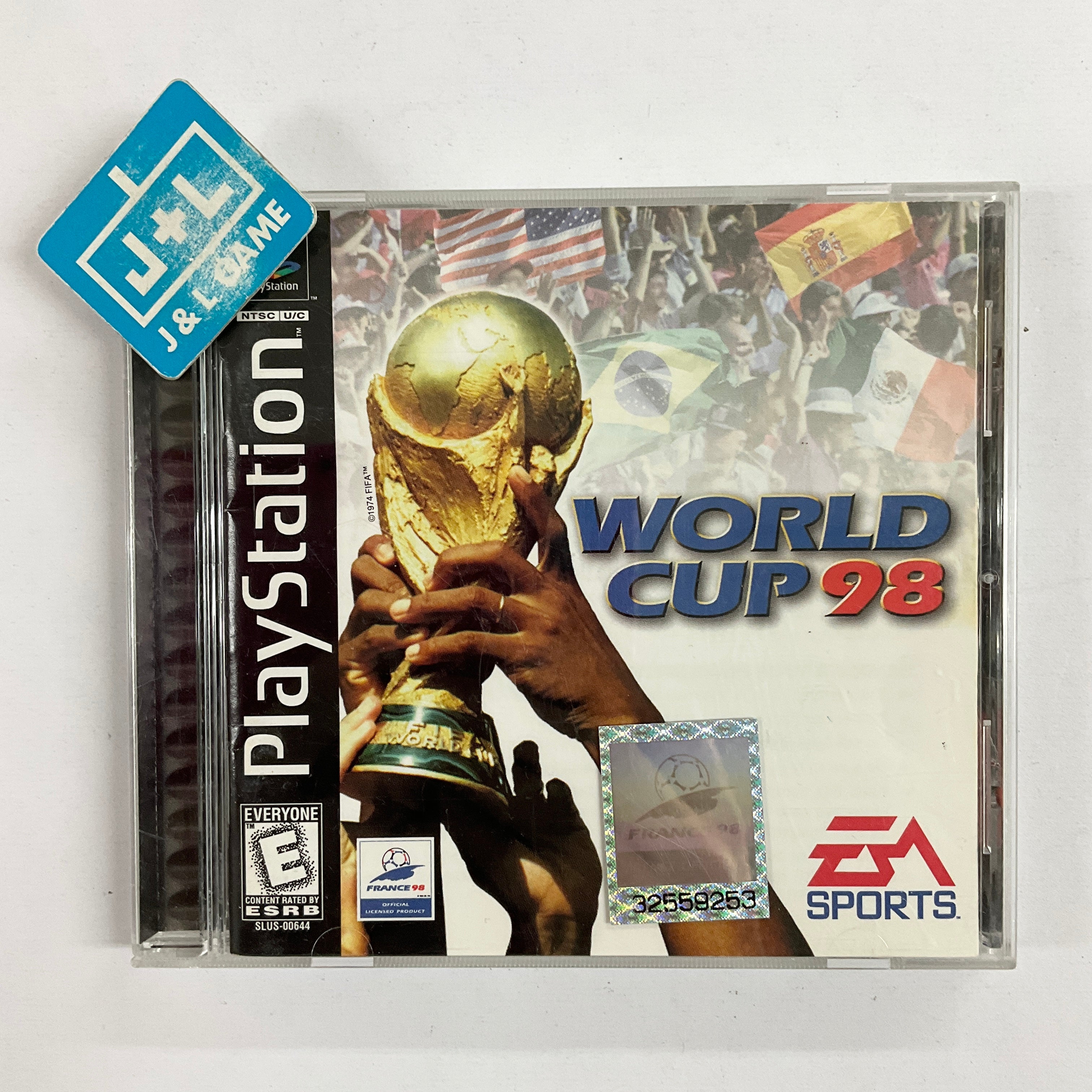 World Cup Soccer '98 - (PS1) Playstation 1 [Pre-Owned] | J&L Game