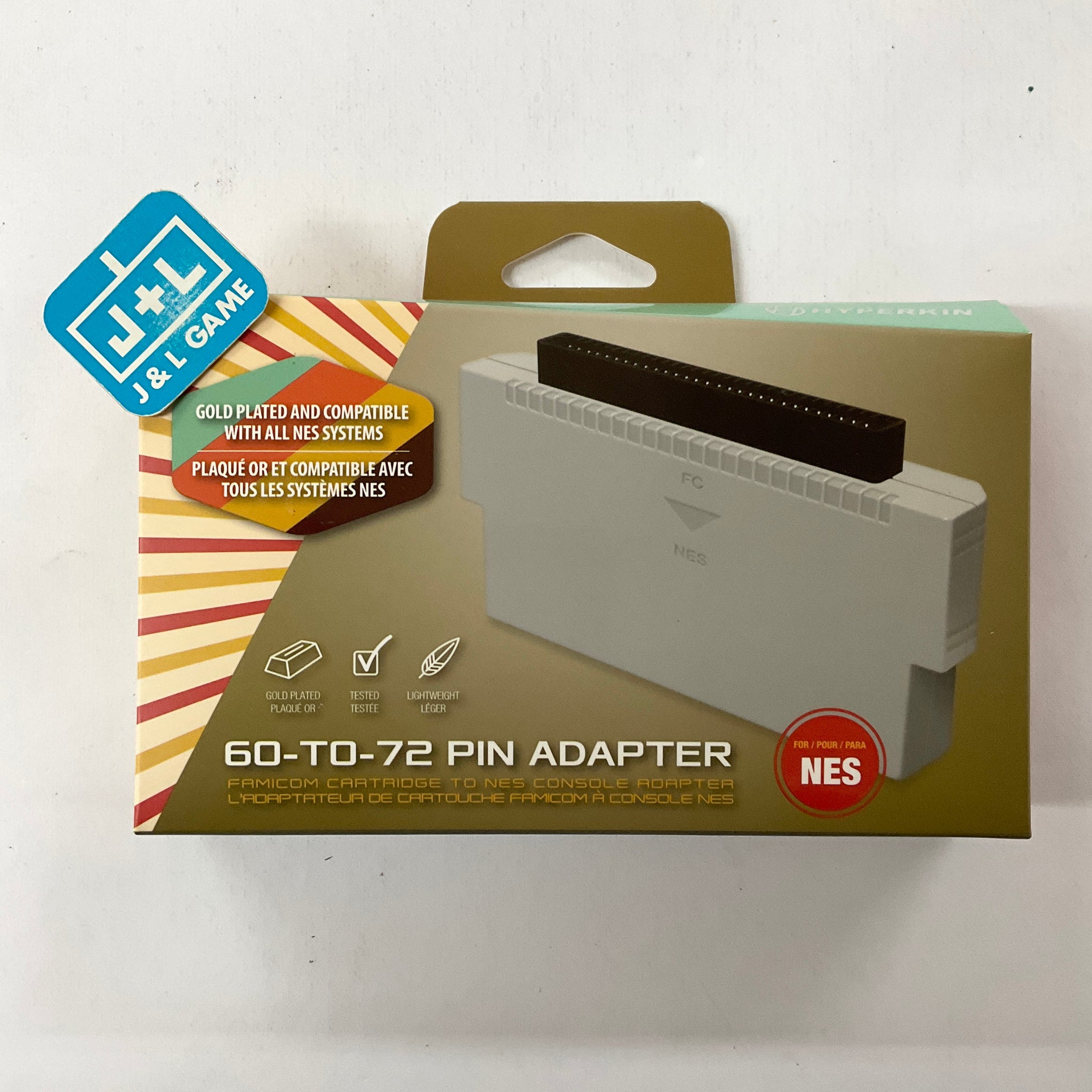 Hyperkin 60 to 72 Pin Adapter Famicom to NES - (NES) Nintendo Entertai ...