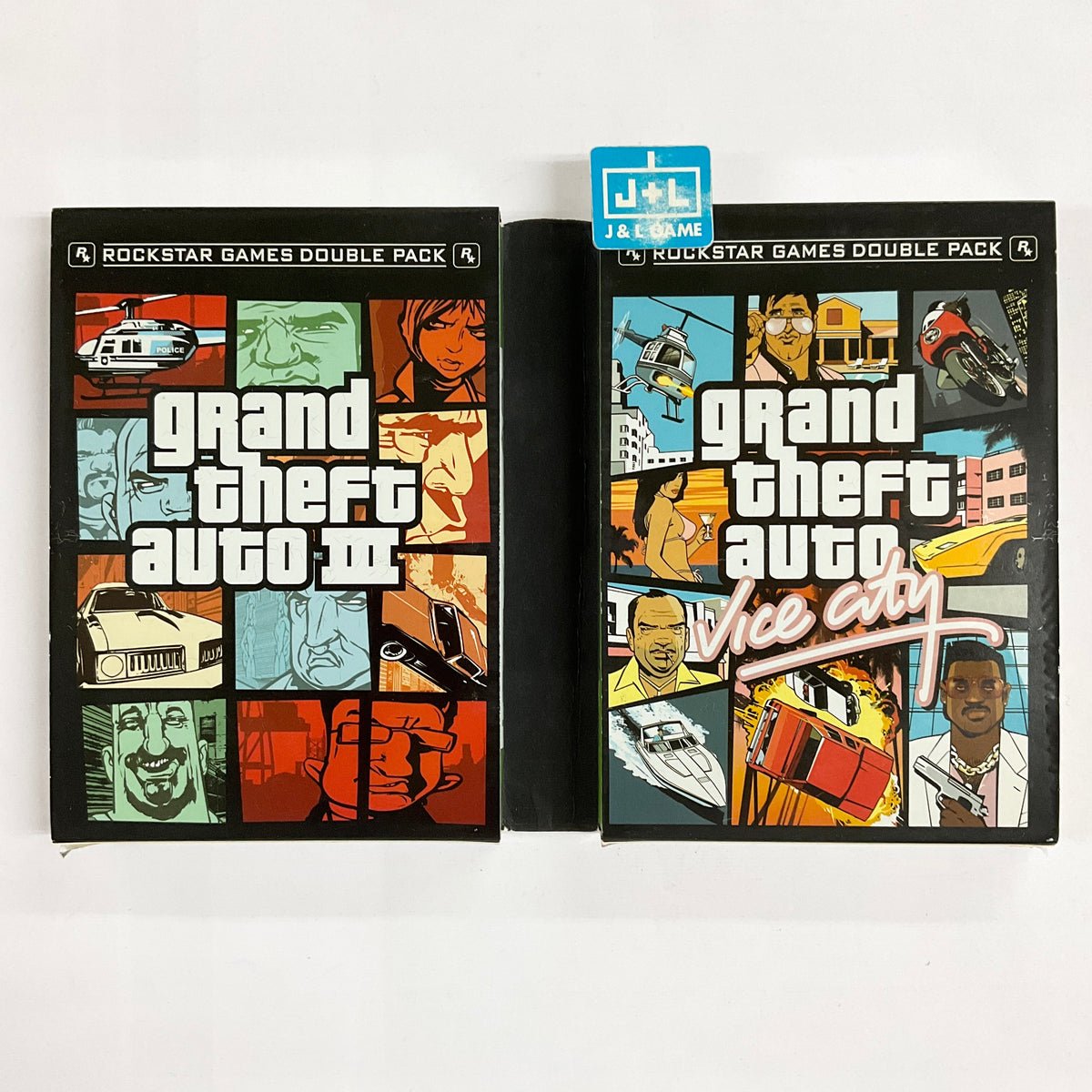 Grand Theft Auto Double Pack - Xbox [Pre-Owned] | J&L Game