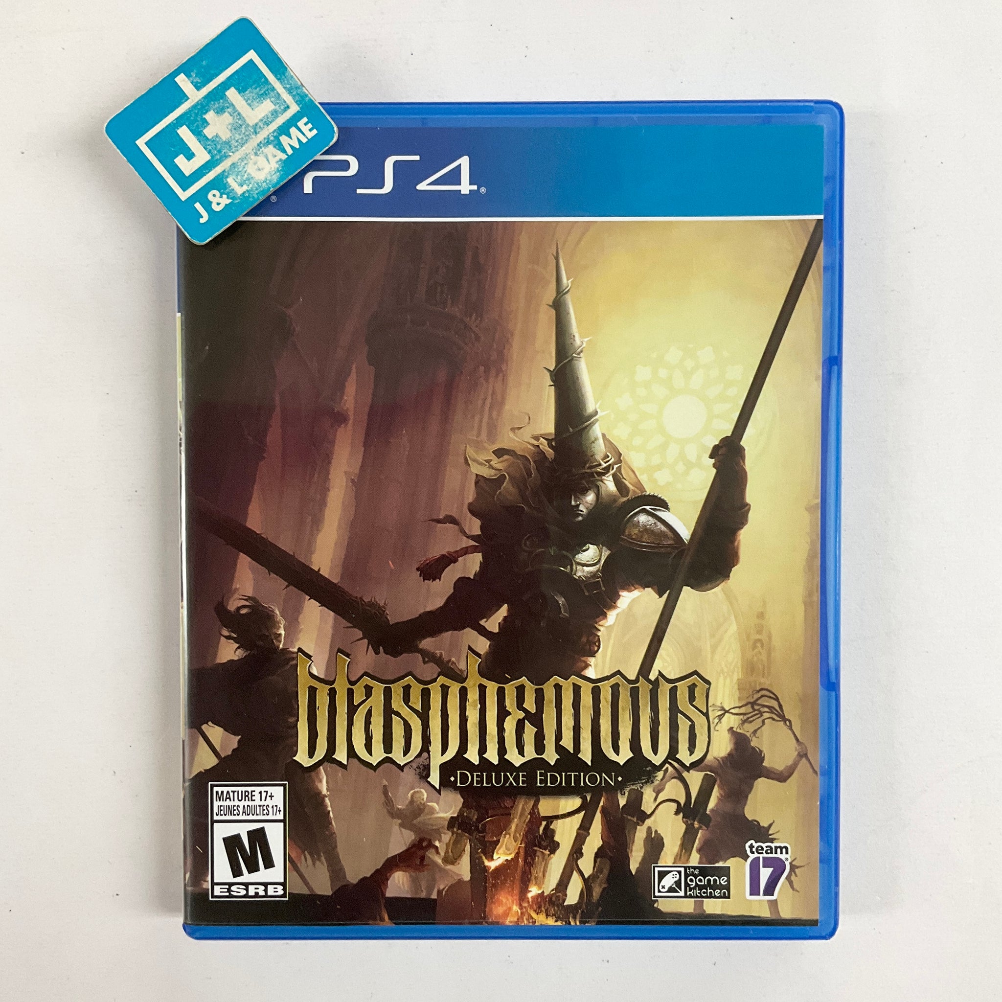 Blasphemous Deluxe Edition - (PS4) PlayStation 4 [Pre-Owned] – J&L ...