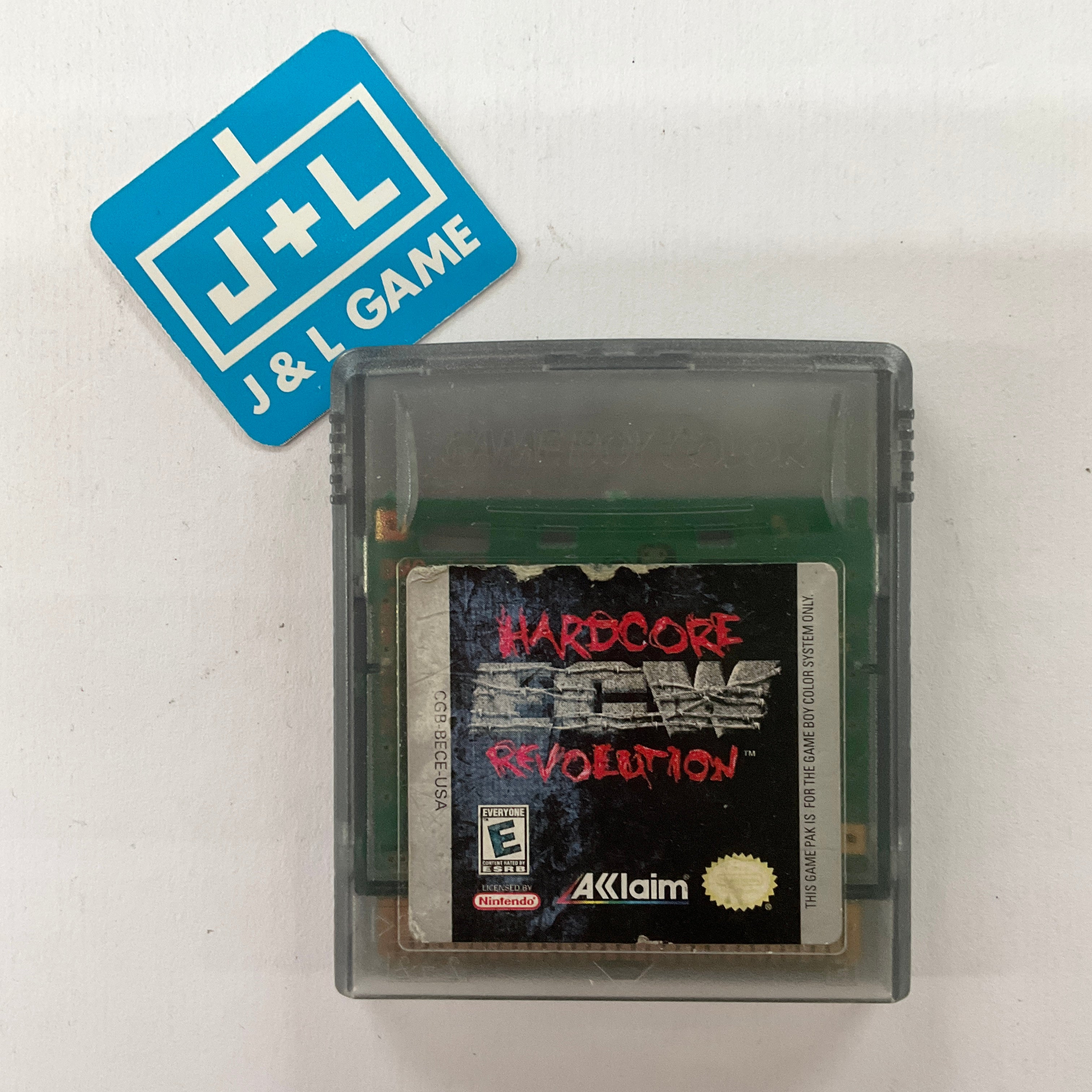 ECW: Hardcore Revolution - (GBC) Game Boy Color [Pre-Owned] | J&L Game