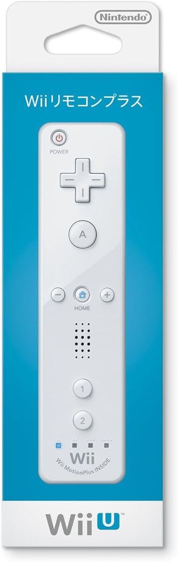 Nintendo Wii U Remote Controller Plus (White) - Nintendo Wii U (Japane ...