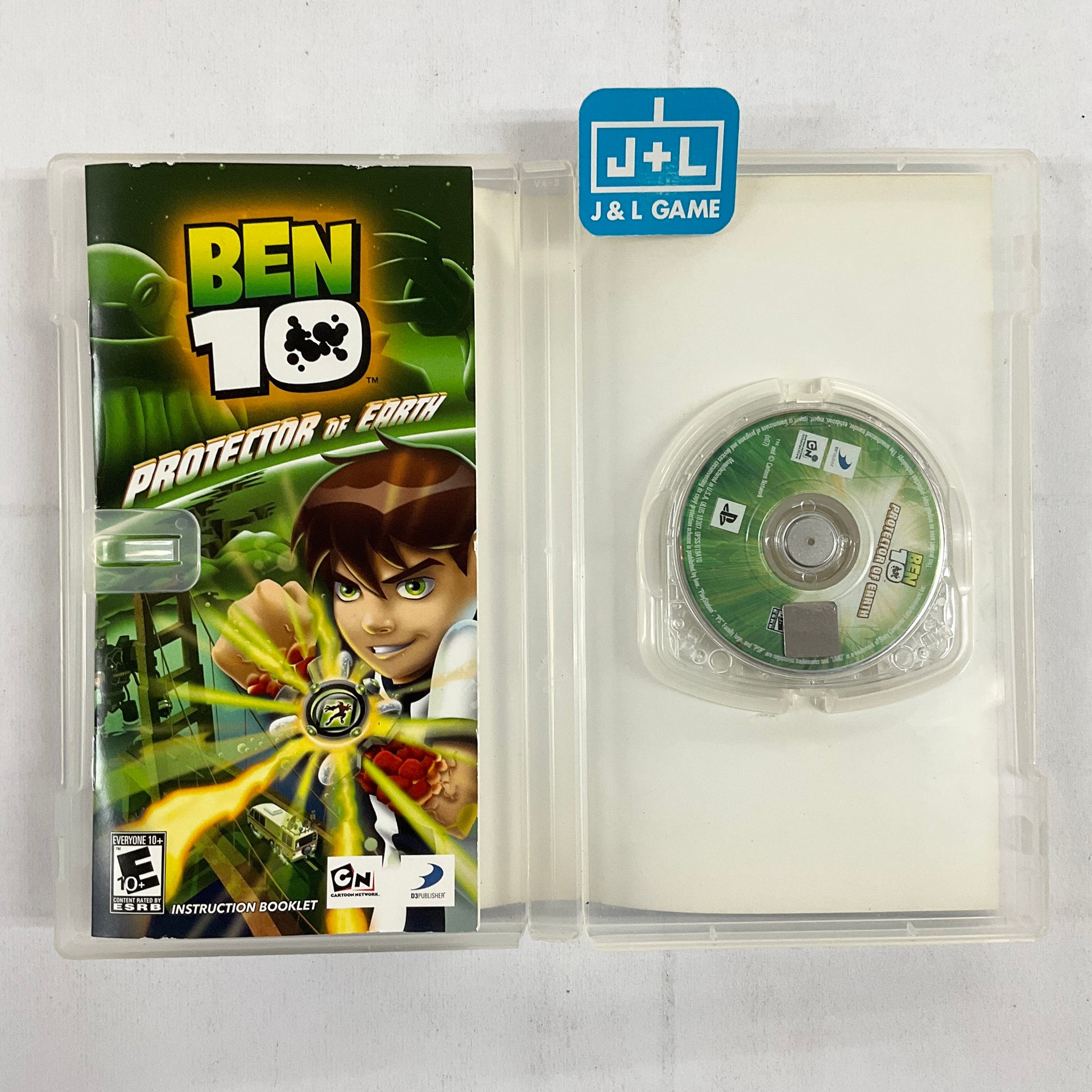 Ben 10: Protector of Earth - Sony PSP [Pre-Owned] | J&L Game
