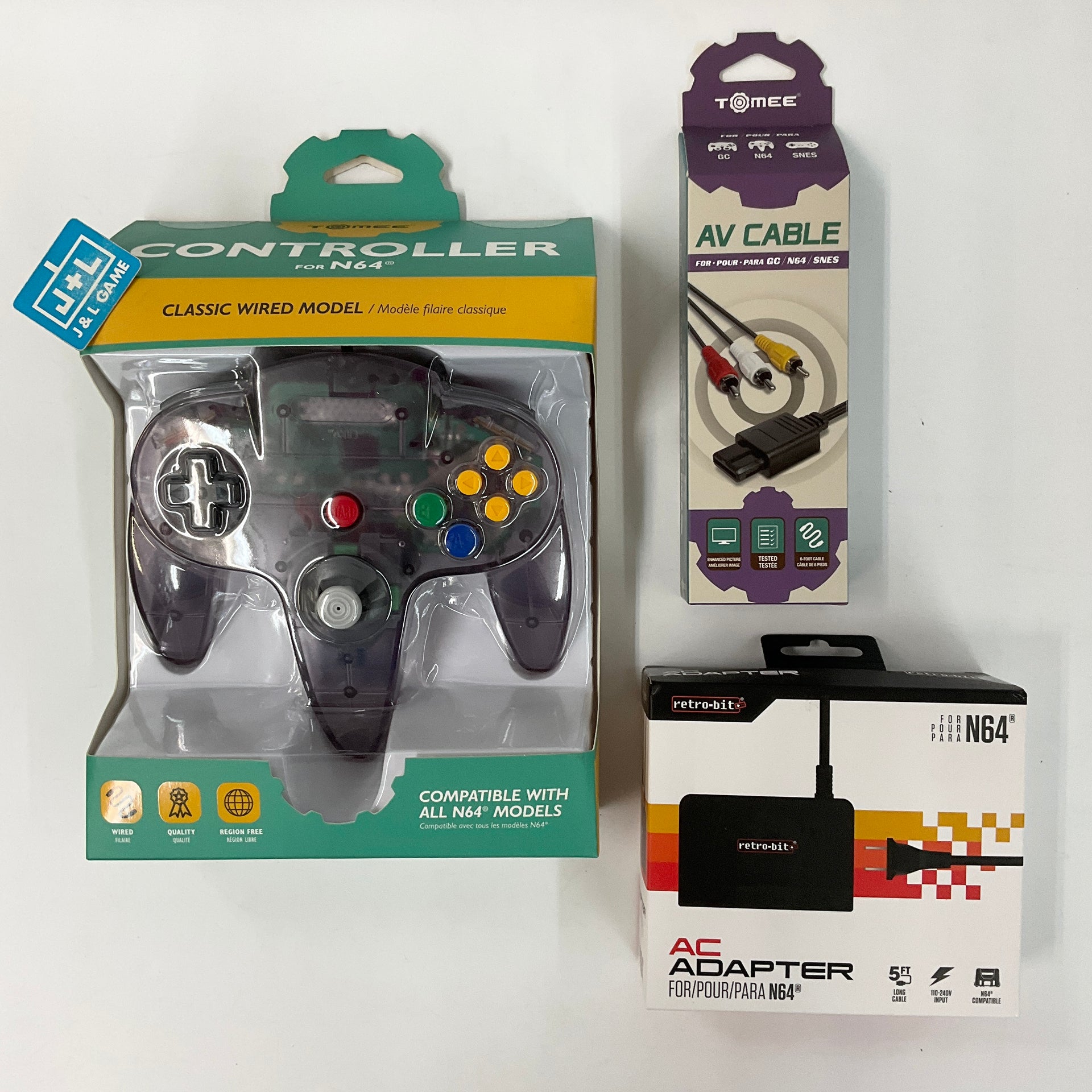 Nintendo 64 Hardware Console (Clear) - (N64) Nintendo 64 [Pre-Owned ...