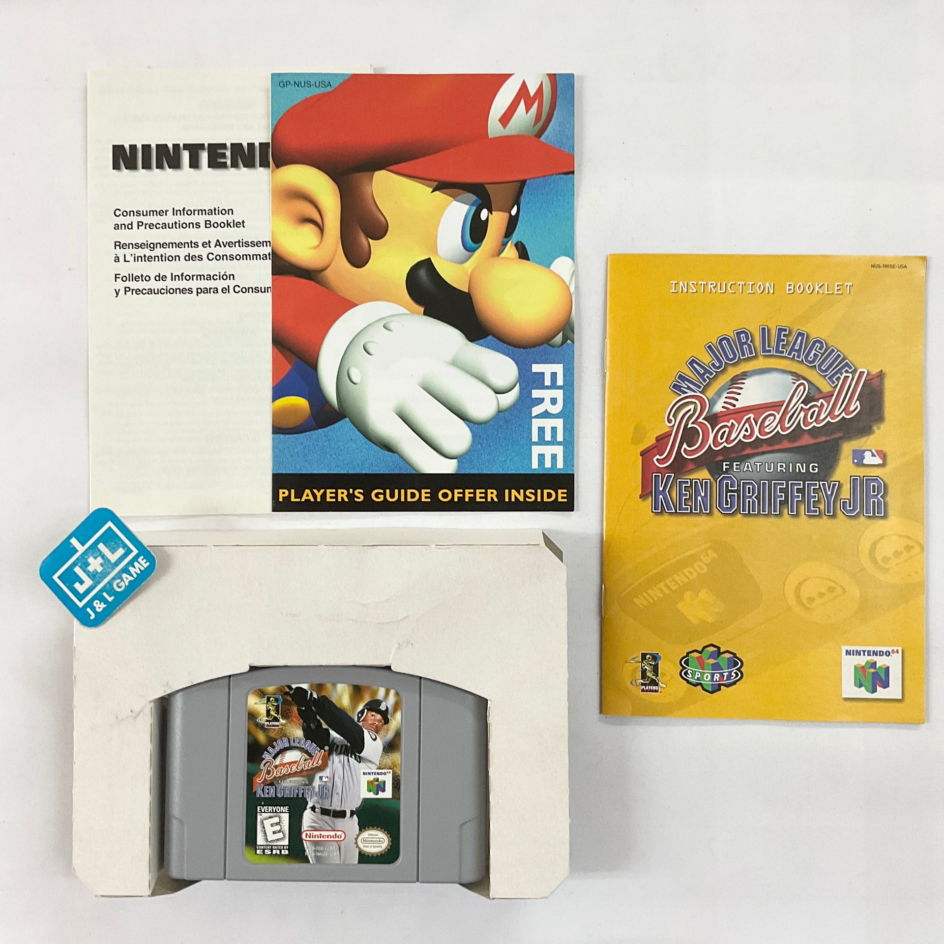 Major League Baseball Featuring Ken Griffey, Jr. - (N64) Nintendo 64 ...