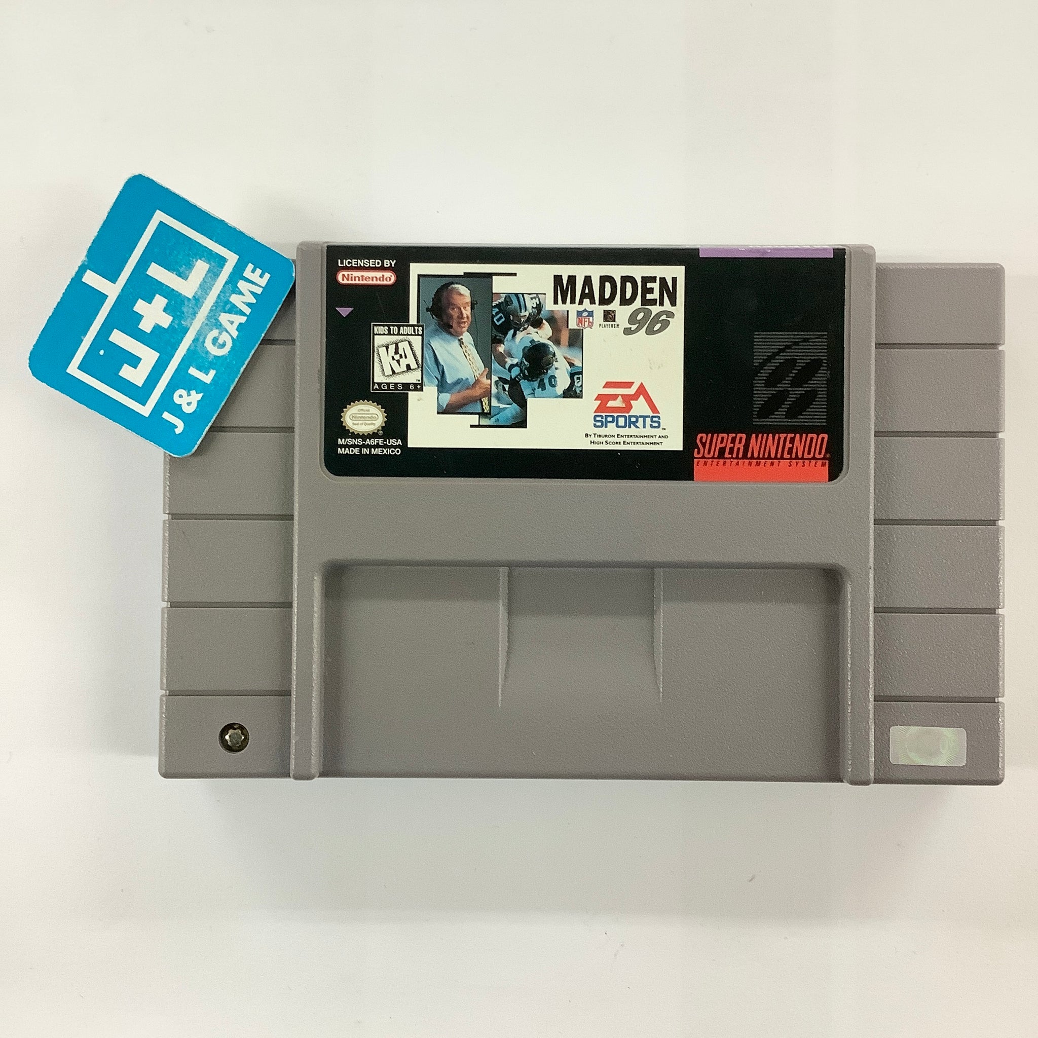 Madden NFL 96 - (SNES) Super Nintendo [Pre-Owned] – J&L Video Games New ...