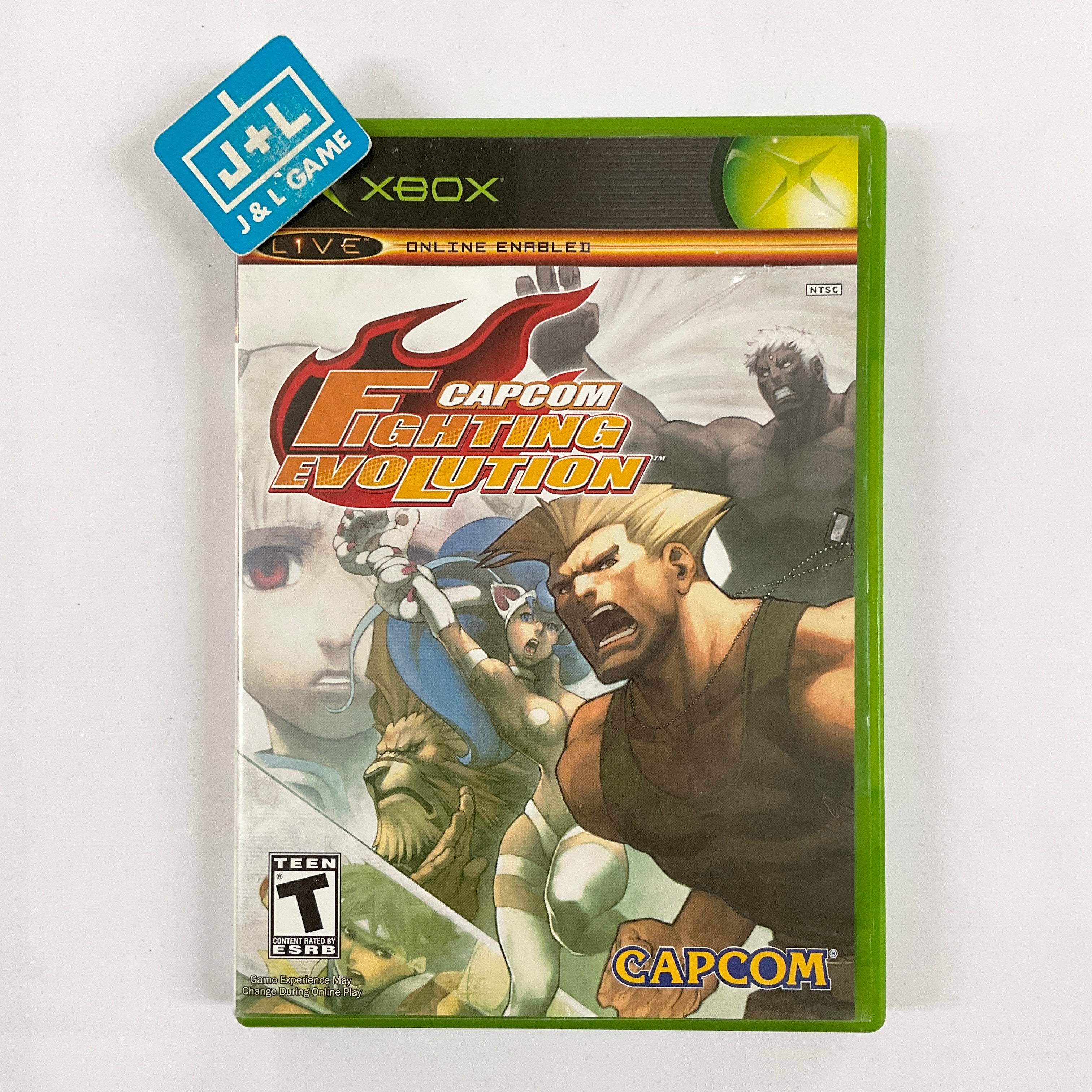 Capcom Fighting Evolution - (XB) Xbox [Pre-Owned] | J&L Game