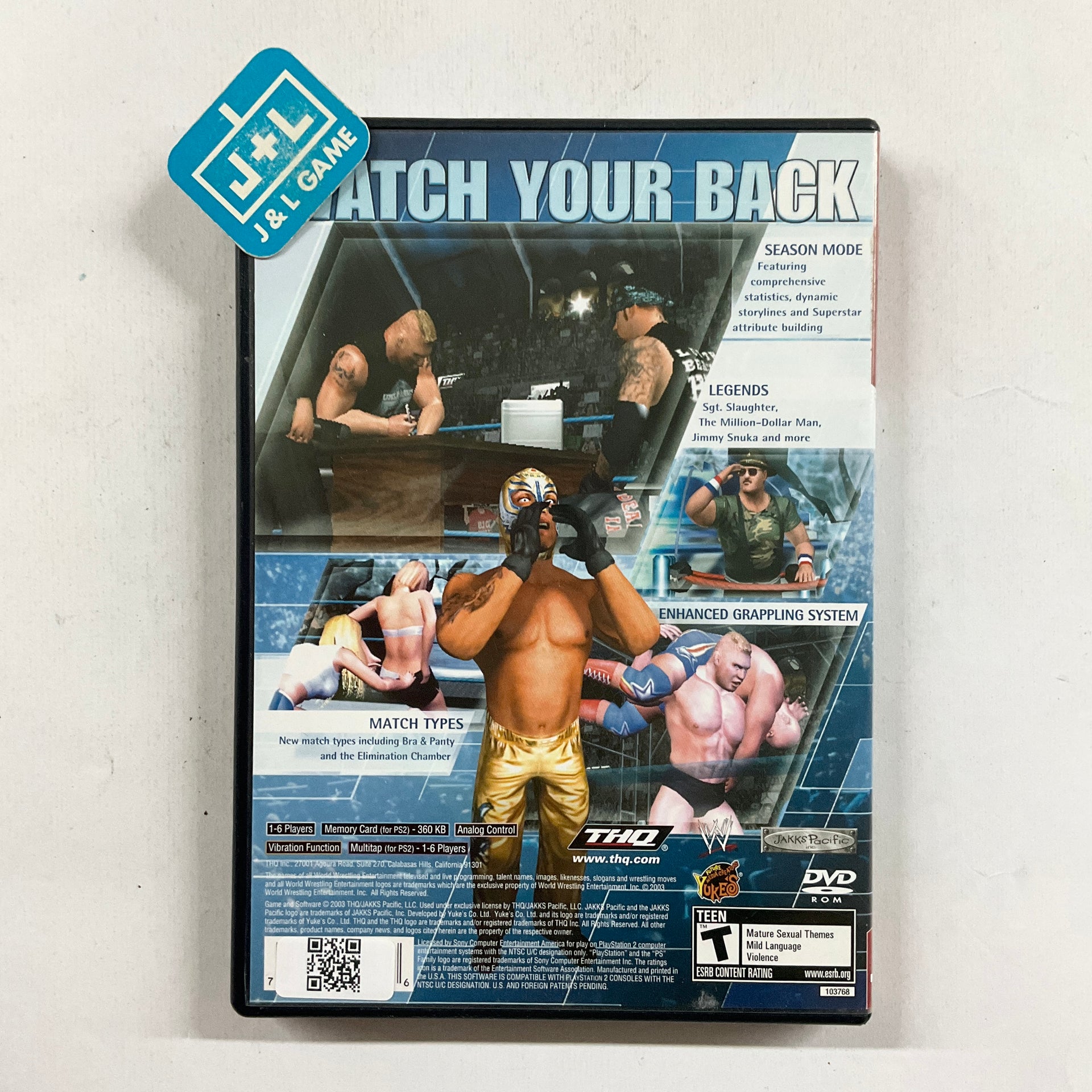 WWE SmackDown! Here Comes the Pain (Greatest Hits) - (PS2) PlayStation ...