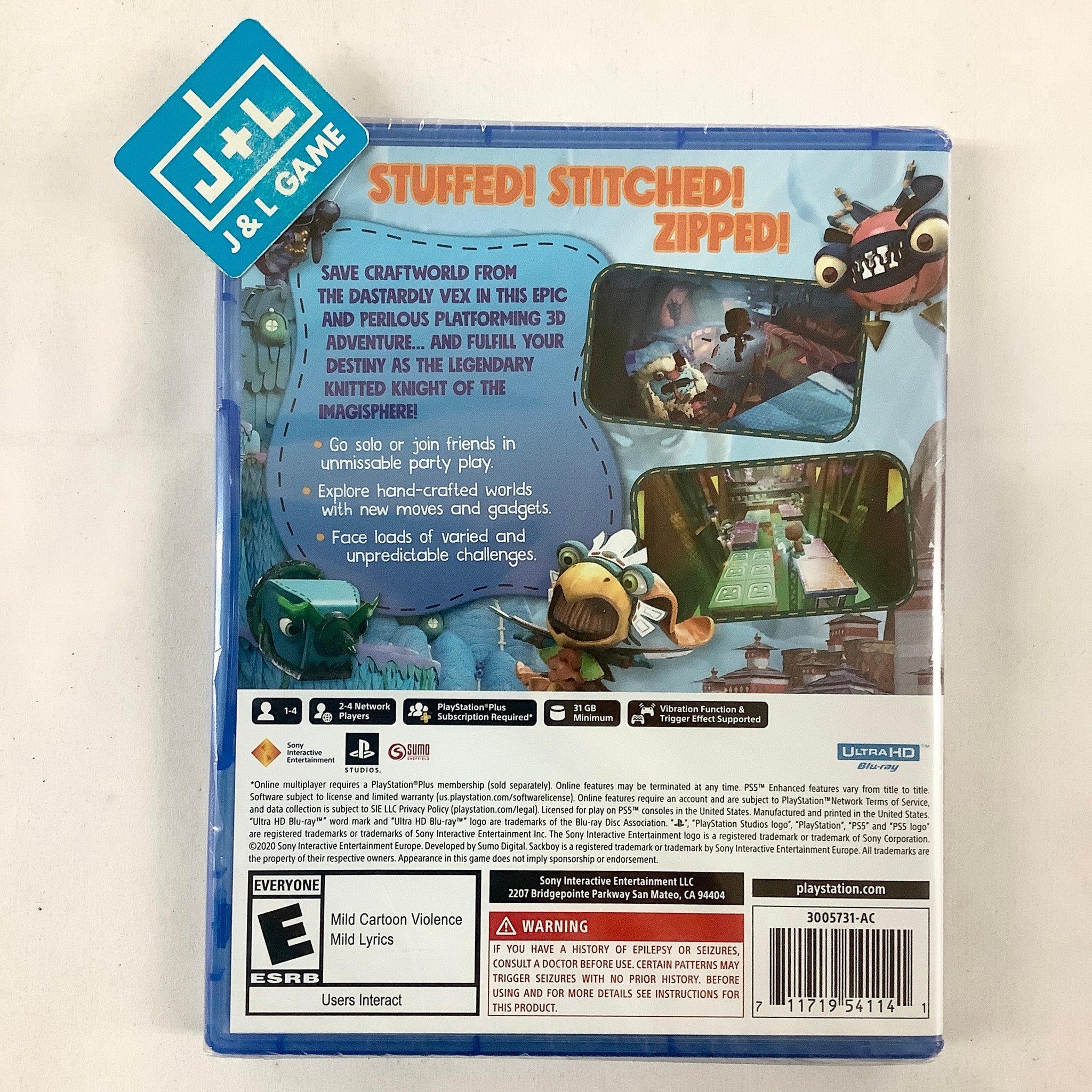 Sackboy: A Big Adventure - (PS5) PlayStation 5 – J&L Video Games New ...