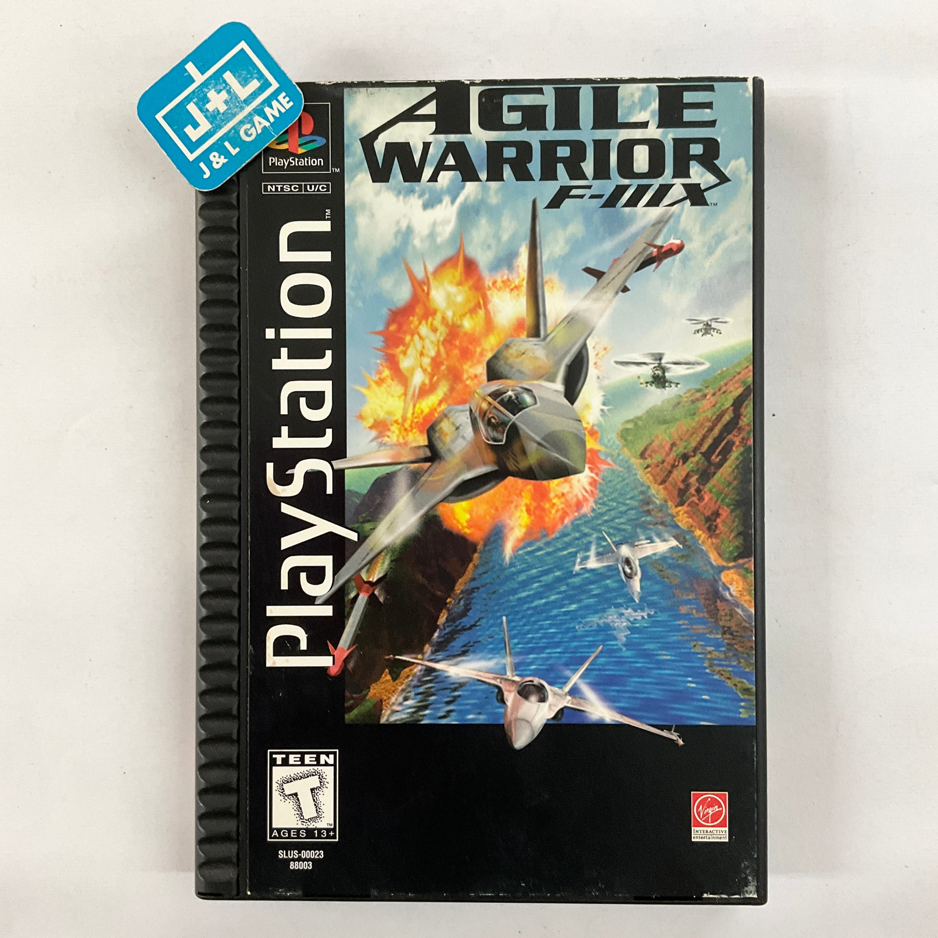 Agile Warrior F-111X (Long Box) - (PS1) Playstation 1 [Pre-Owned] | J&L ...
