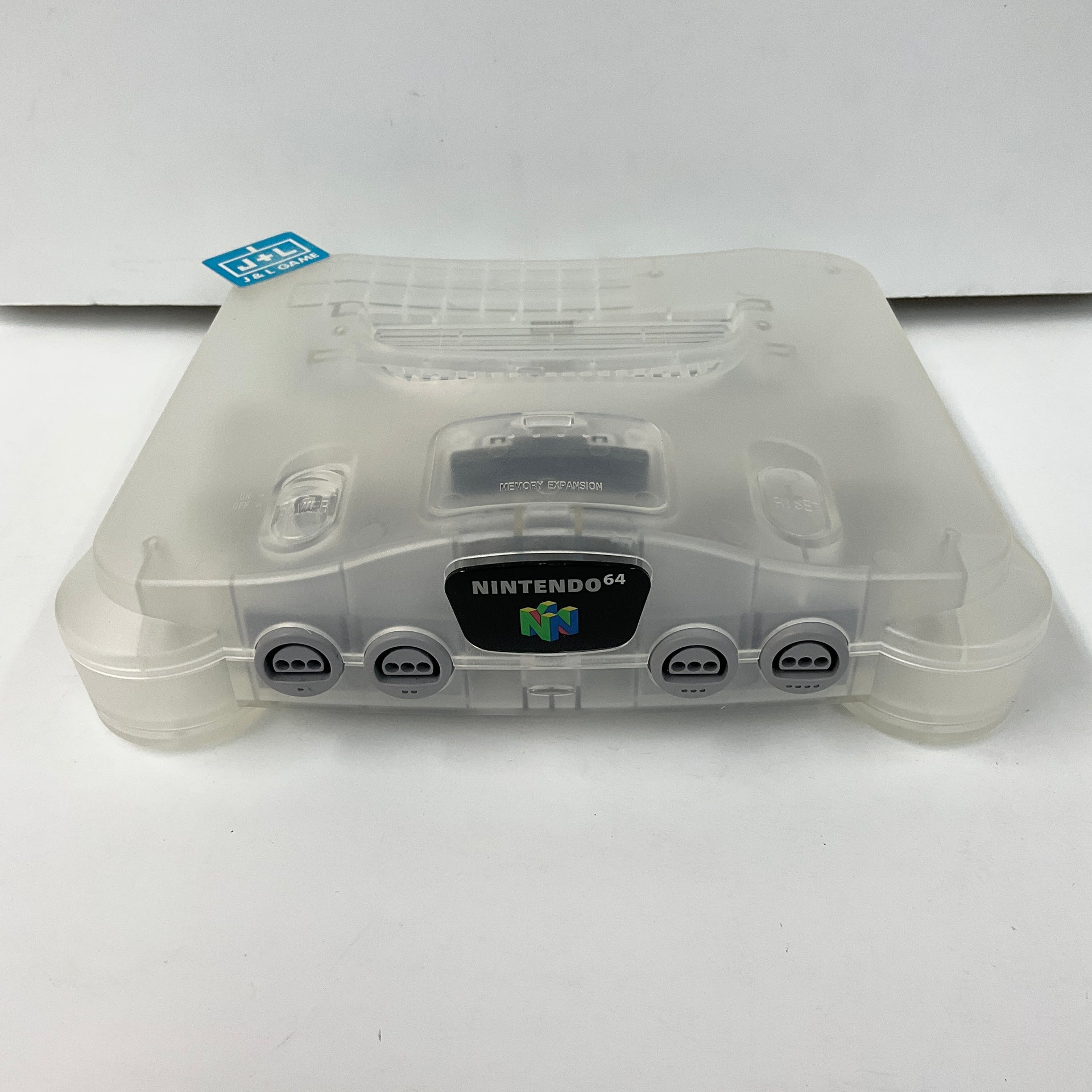 Nintendo 64 Hardware Console (Clear) - (N64) Nintendo 64 [Pre-Owned ...