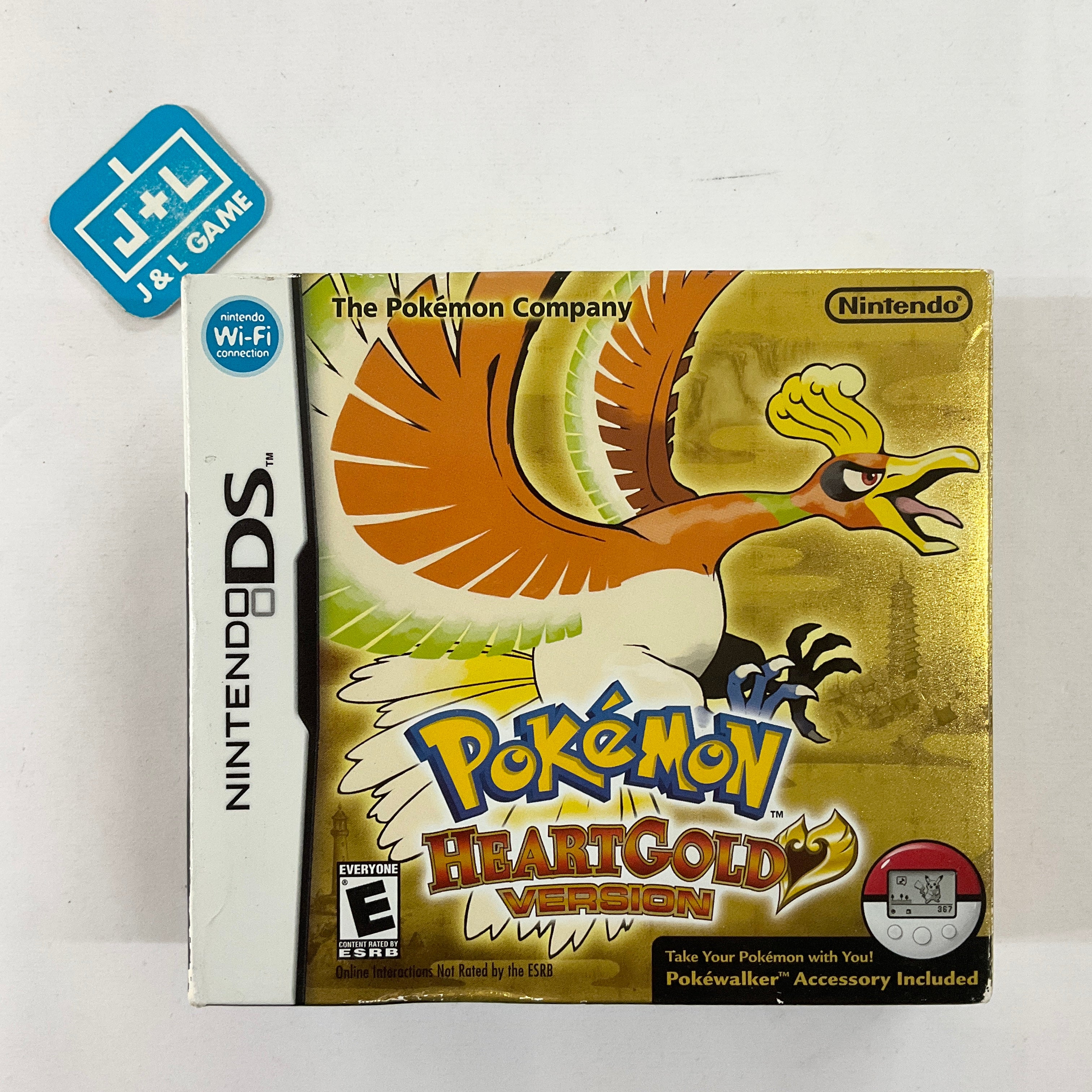 Pokemon HeartGold Version (w/ Pokewalker) - (NDS) Nintendo DS [Pre-Own ...