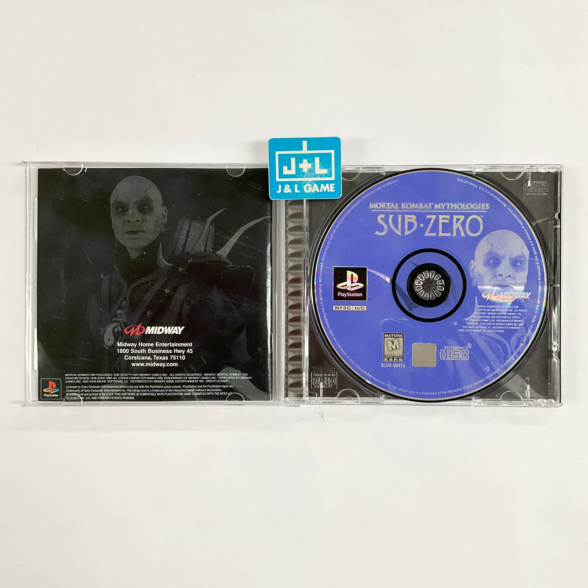 Mortal Kombat Mythologies: Sub-Zero - (PS1) PlayStation 1 [Pre-Owned ...
