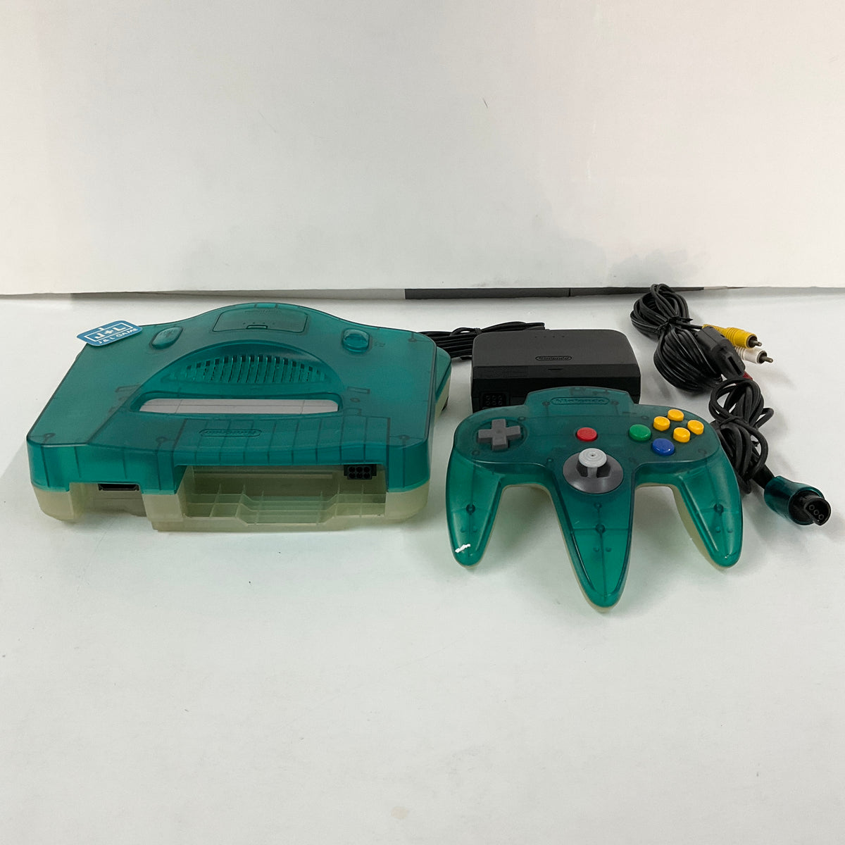Nintendo 64 Hardware Console (Clear Blue) - (N64) Nintendo 64 [Pre-Own ...