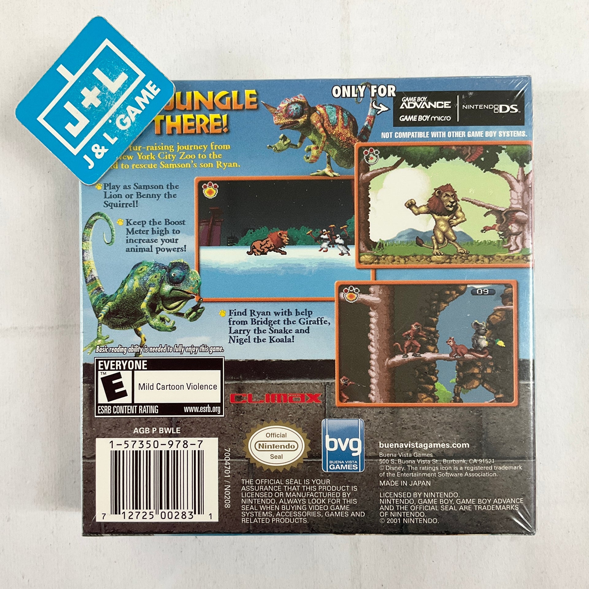 The Wild - (GBA) Game Boy Advance | J&L Game