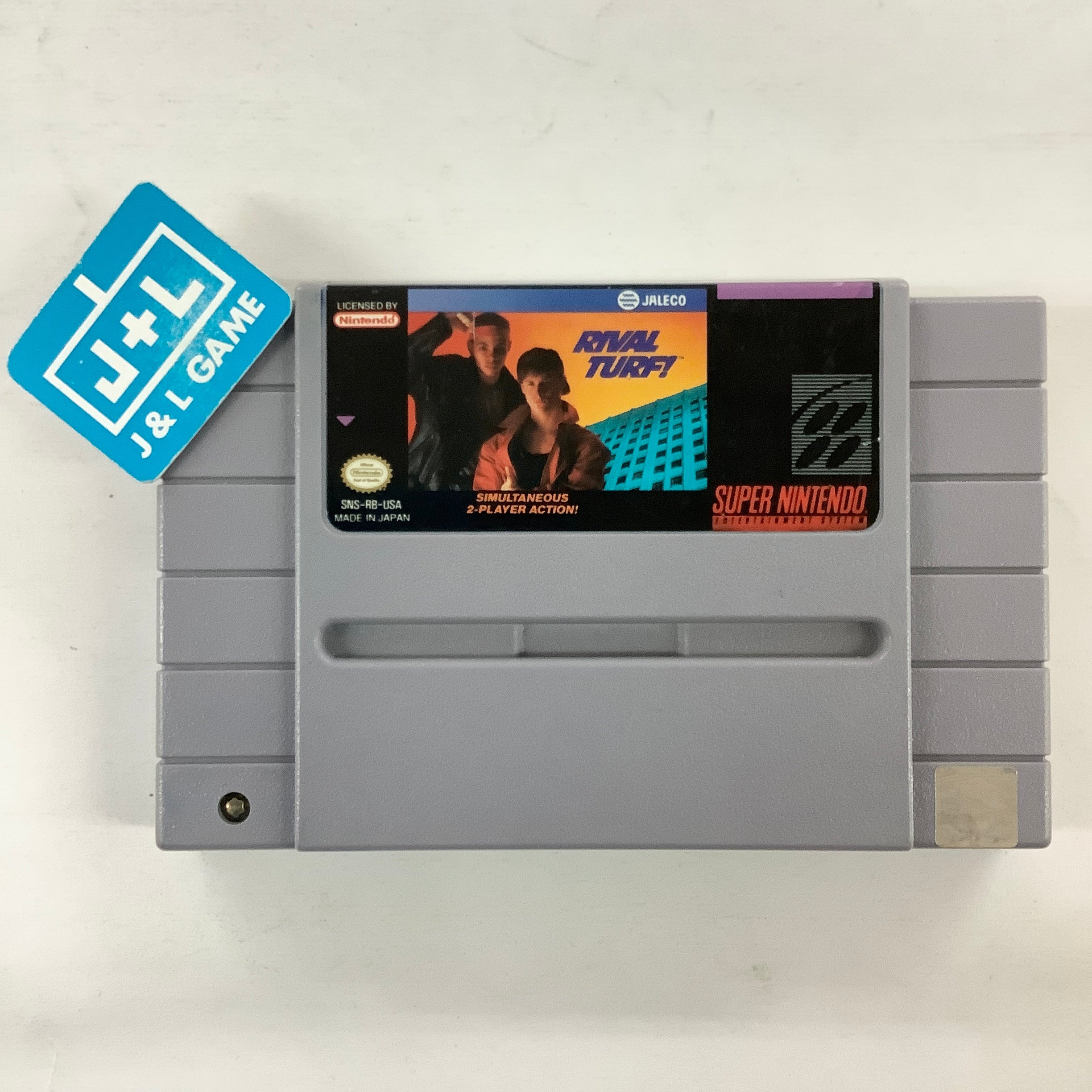 Rival Turf! - (SNES) Super Nintendo [Pre-Owned] | J&L Game