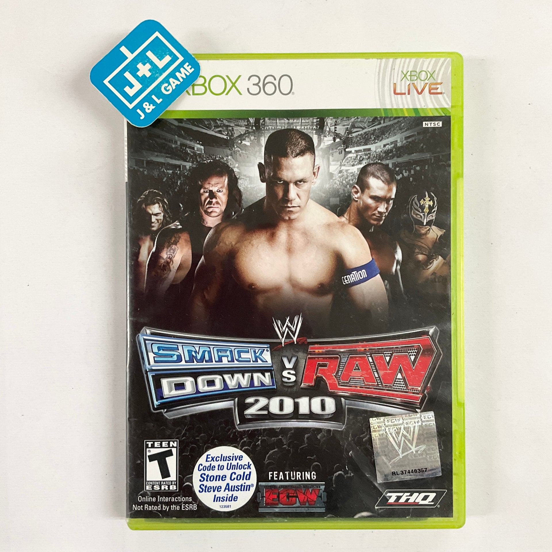 WWE SmackDown vs. Raw 2010 - Xbox 360 [Pre-Owned] | J&L Game