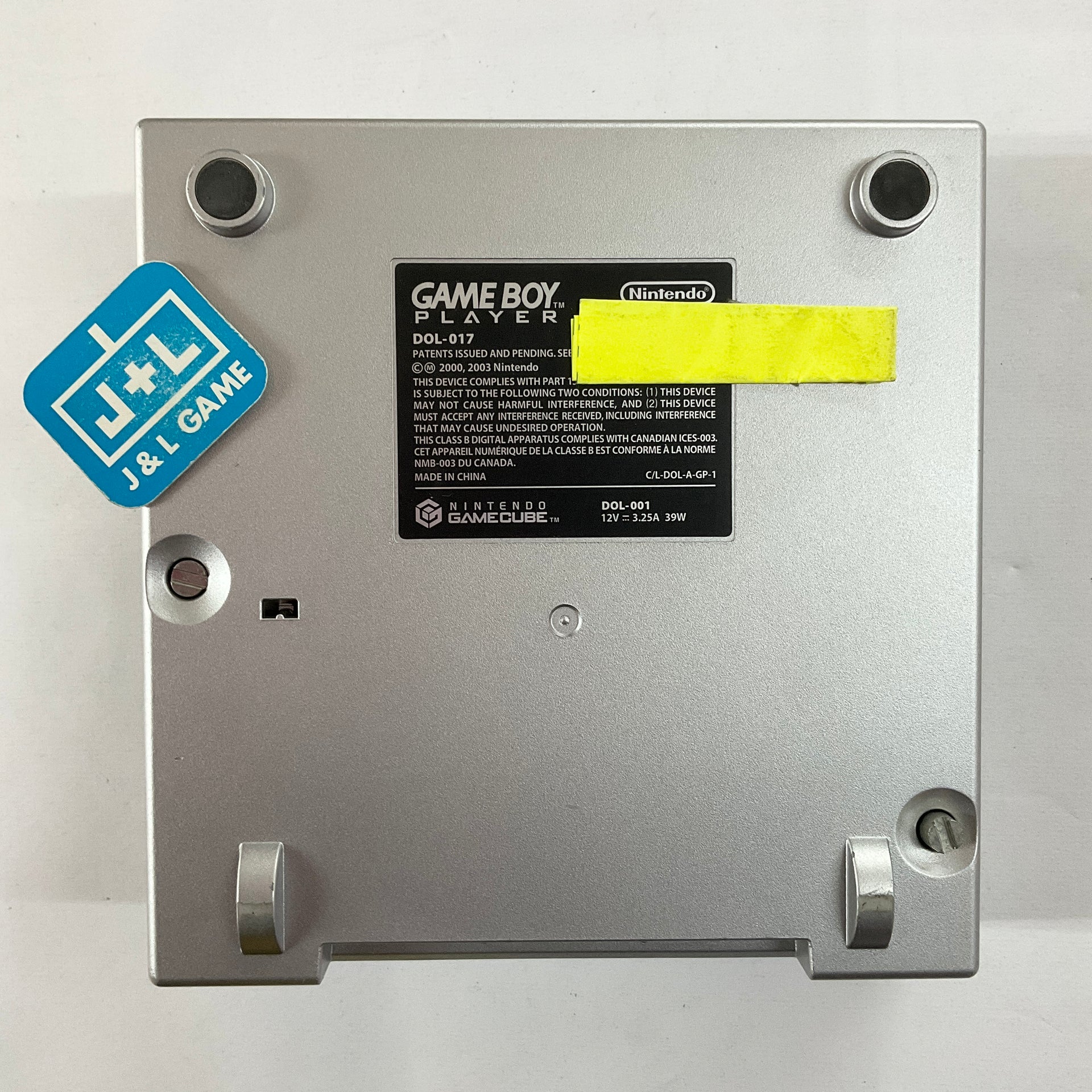 Nintendo Game Boy Player (Platinum) - (GC) GameCube [Pre-Owned] | J&L Game